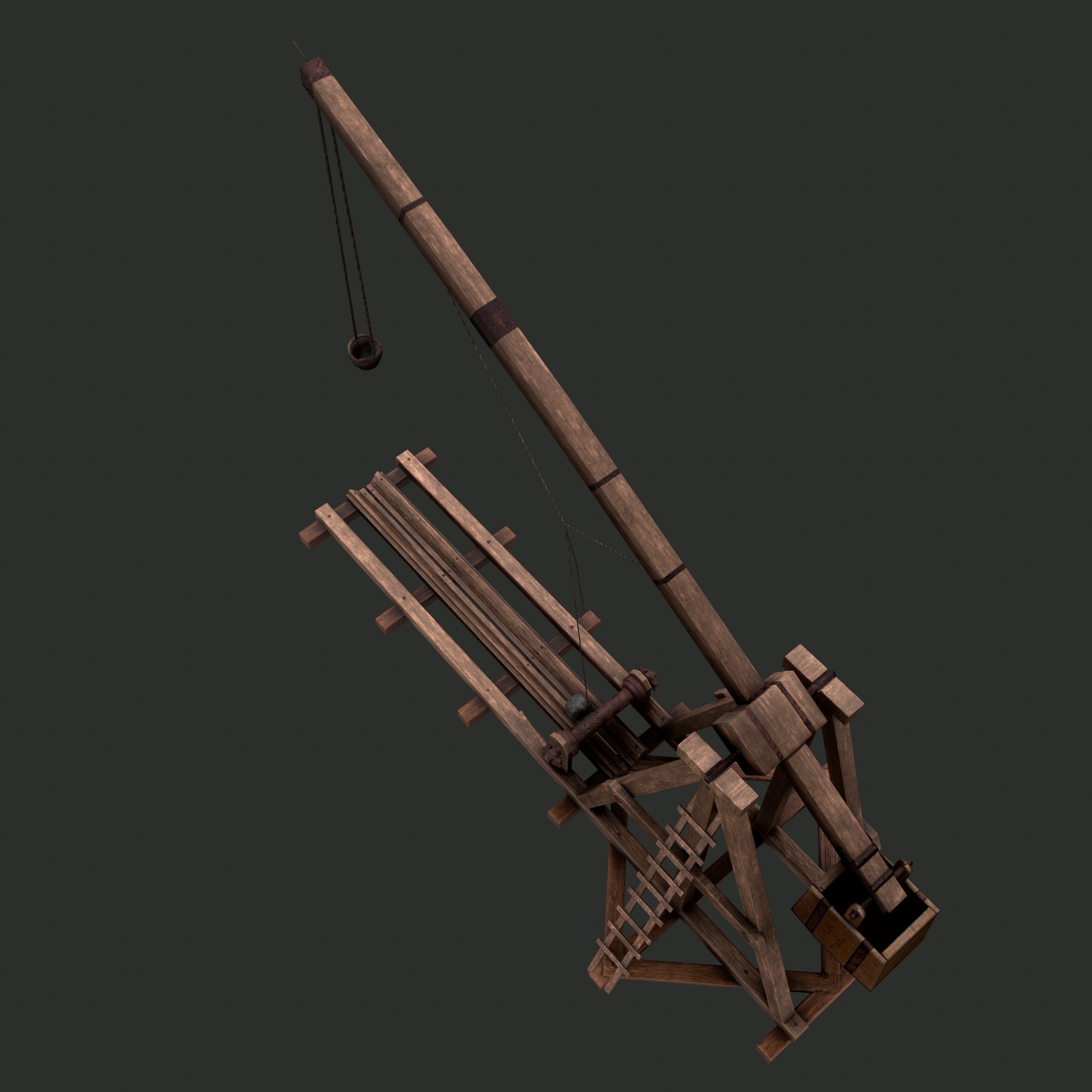 Trebuchet Packaged - 3D Model by Get Dead Entertainment