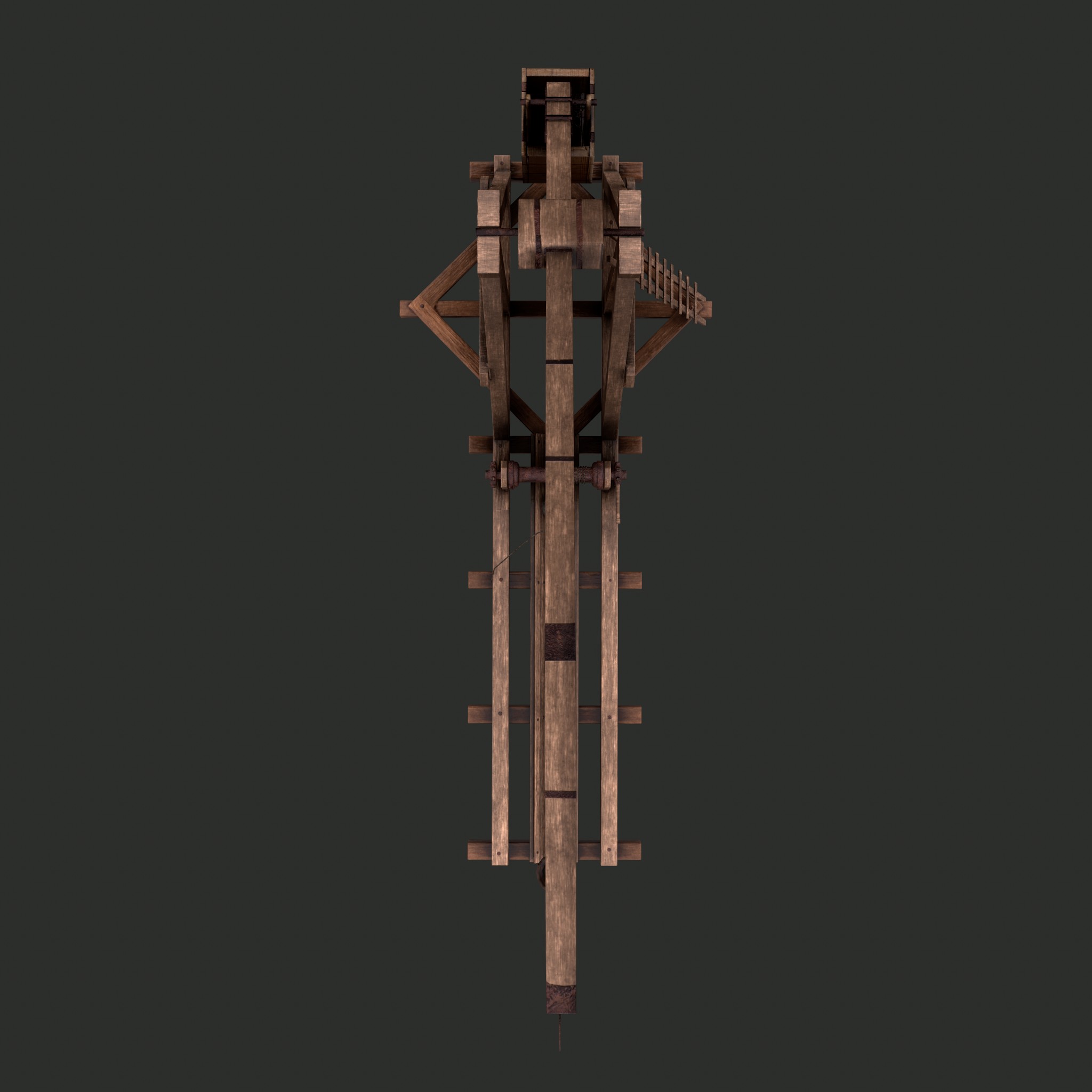Trebuchet Packaged - 3D Model by Get Dead Entertainment