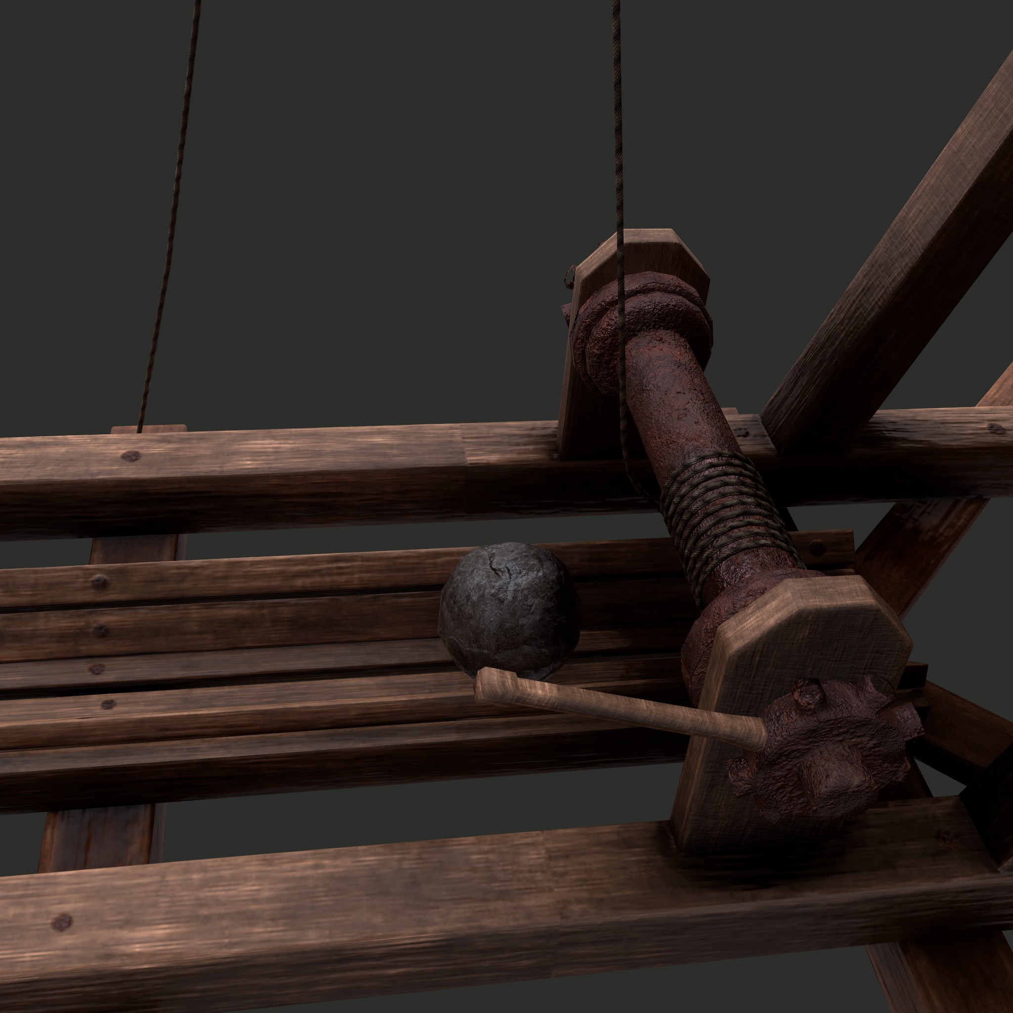 Trebuchet Packaged - 3D Model by Get Dead Entertainment