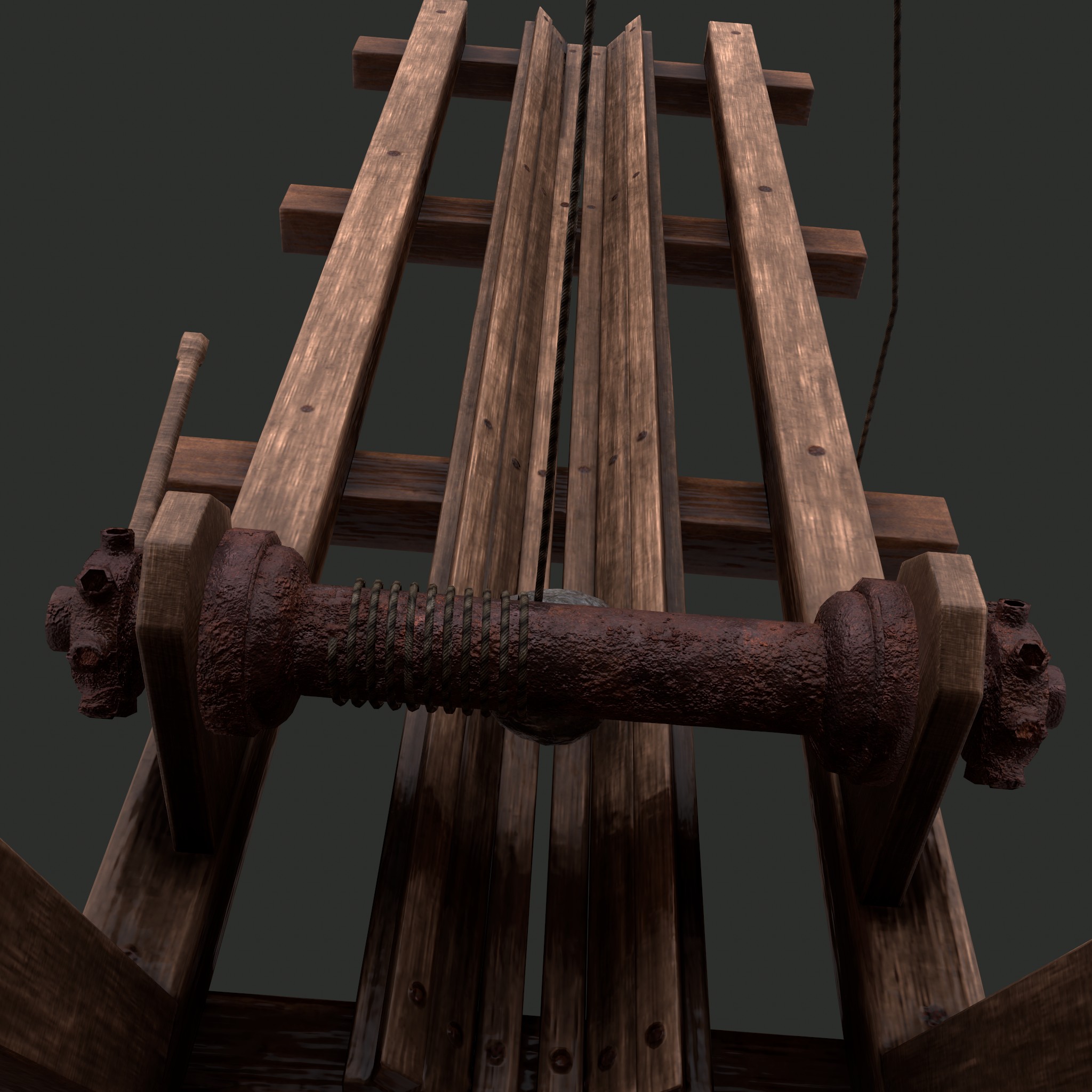 Trebuchet Packaged - 3D Model by Get Dead Entertainment