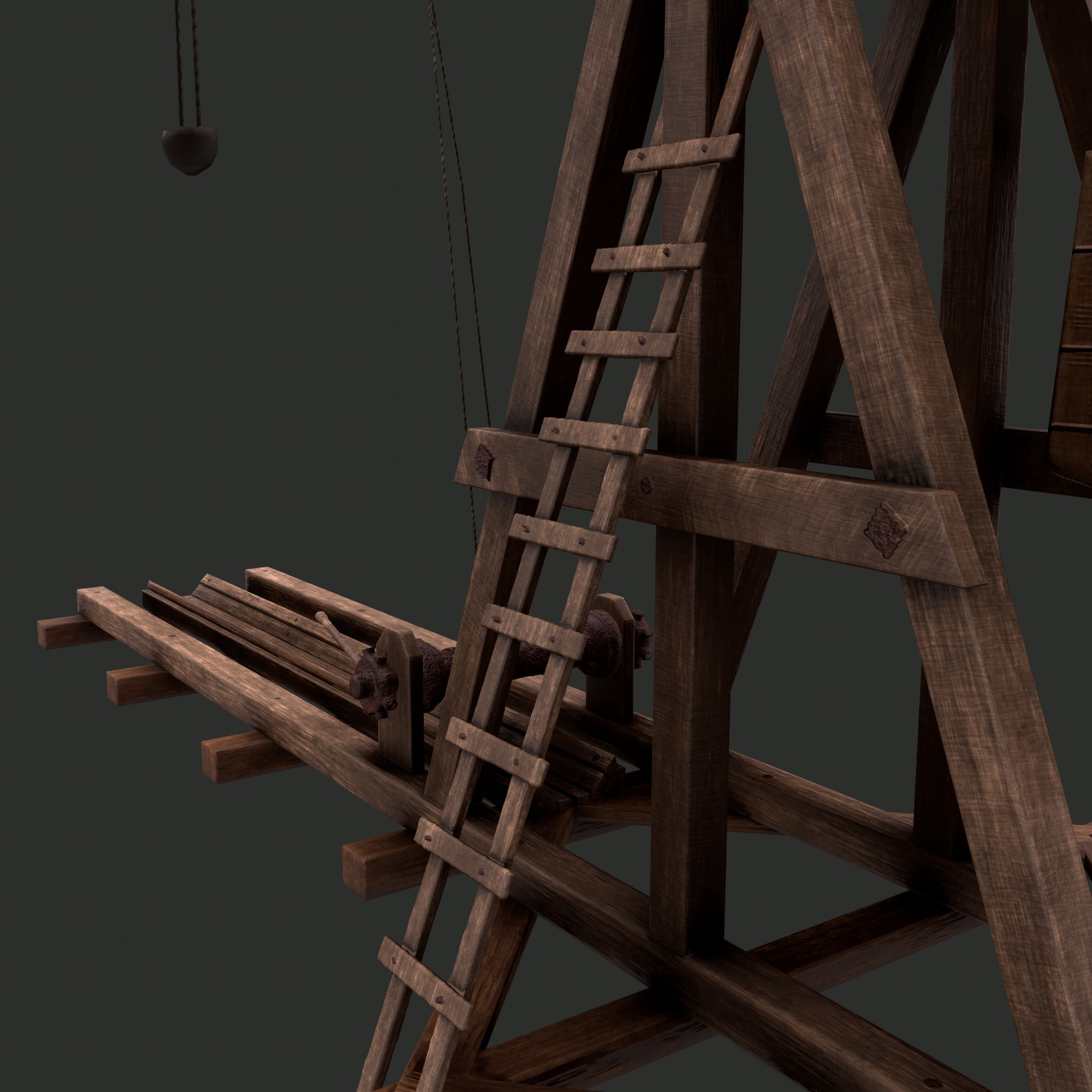 Trebuchet Packaged - 3D Model by Get Dead Entertainment
