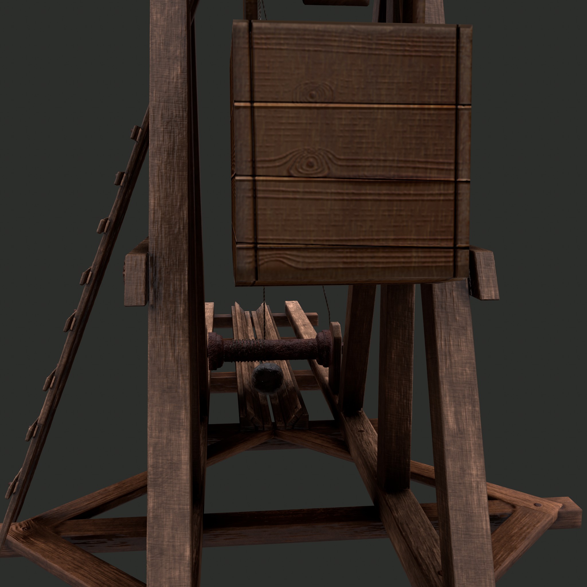 Trebuchet Packaged - 3D Model by Get Dead Entertainment