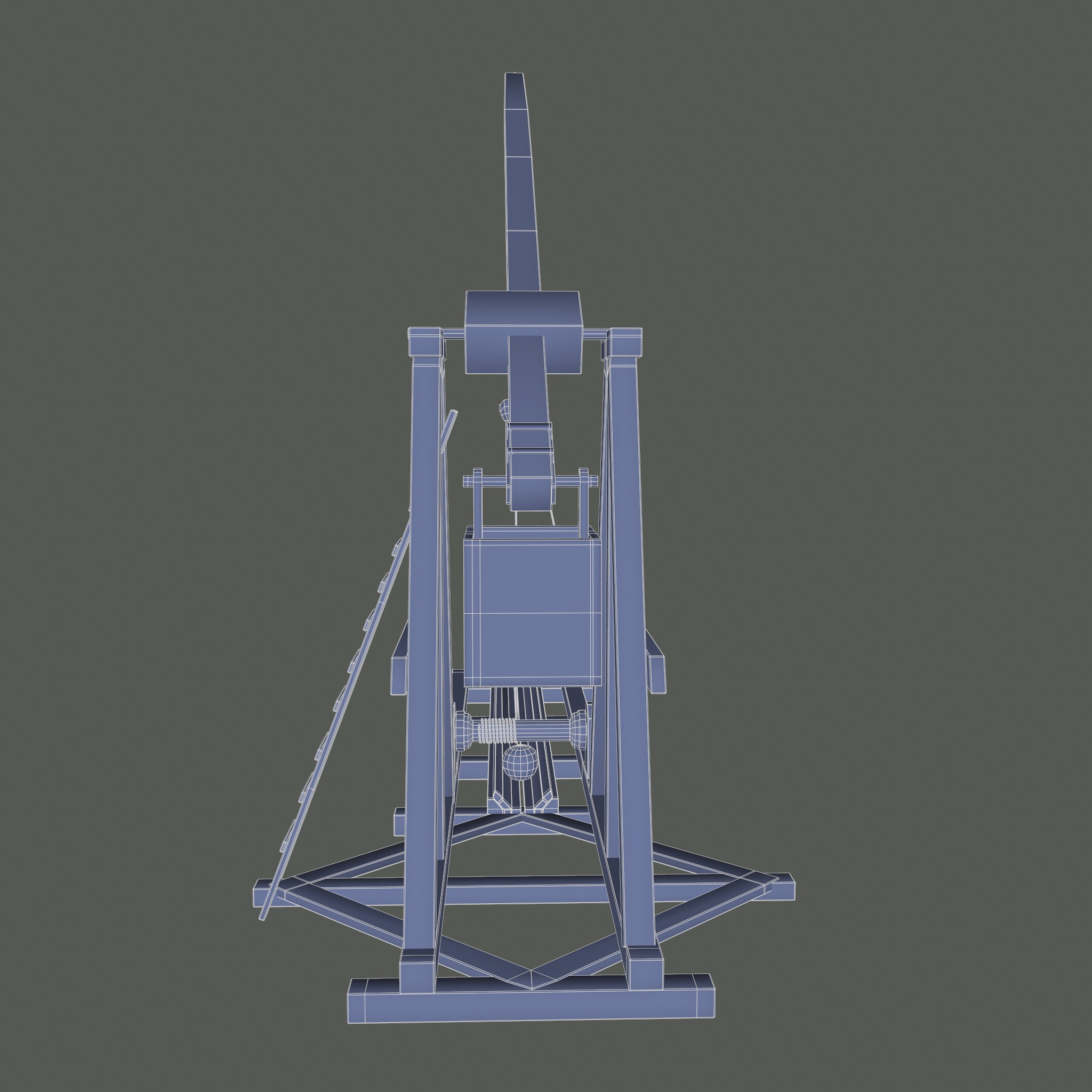 Trebuchet Packaged - 3D Model by Get Dead Entertainment