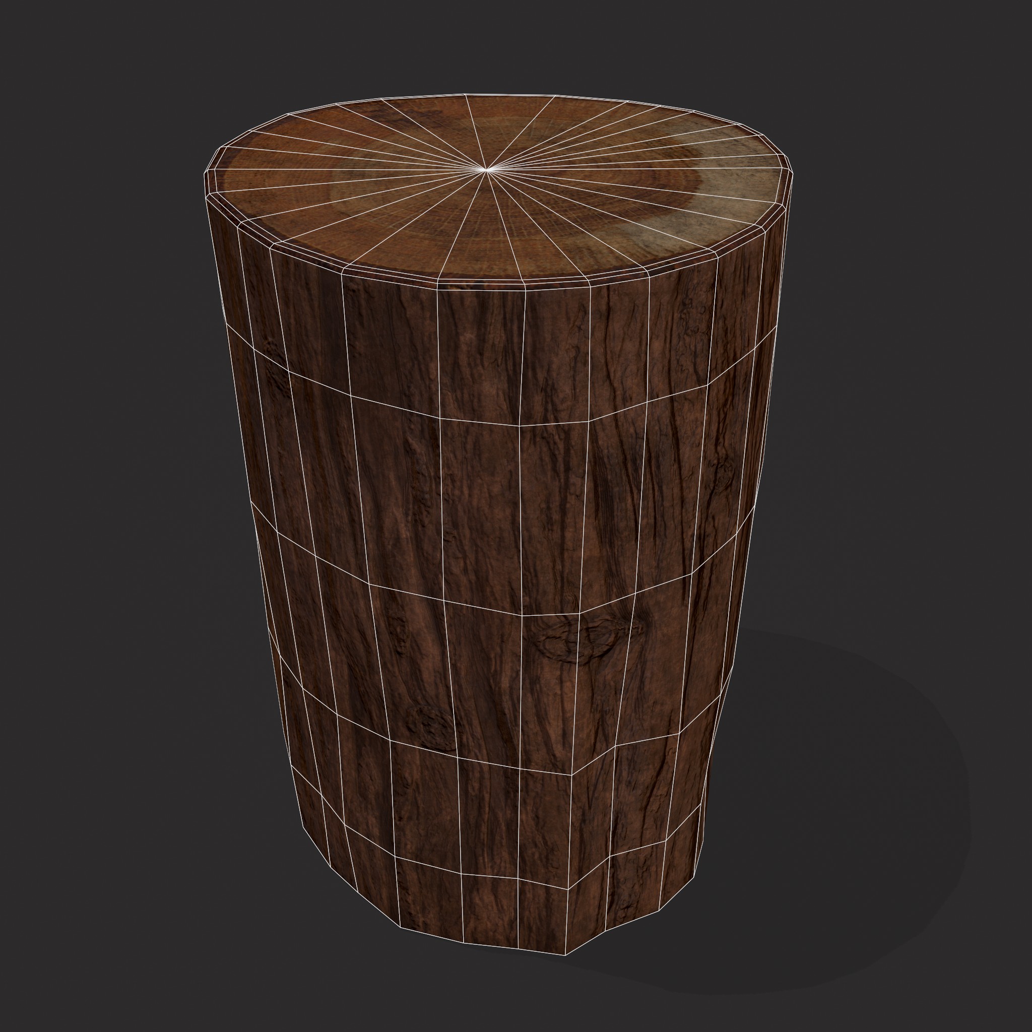 Tree Stump - 3D Model by Get Dead Entertainment