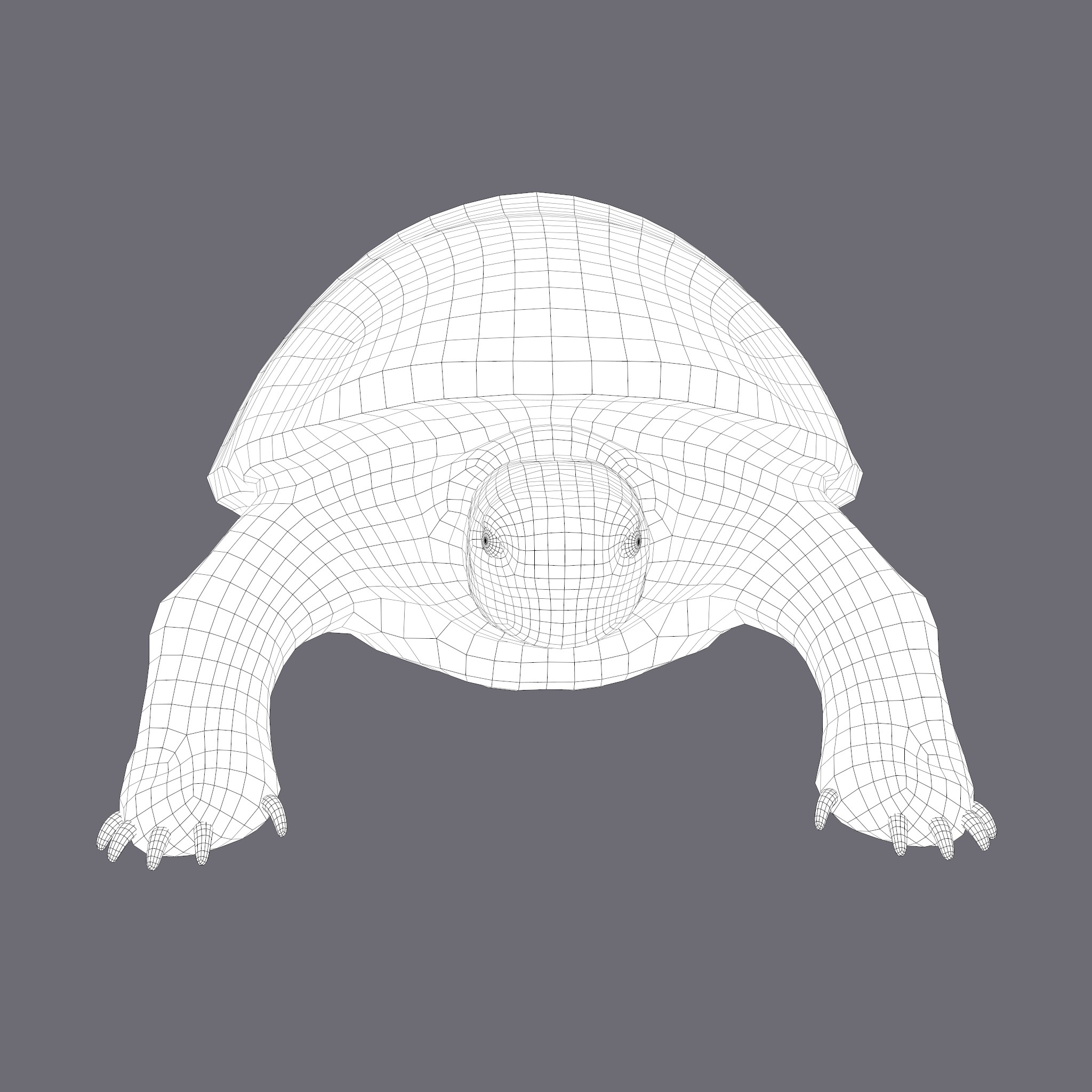 Turtle Brown Reptile - Free 3D Model by Get Dead Entertainment