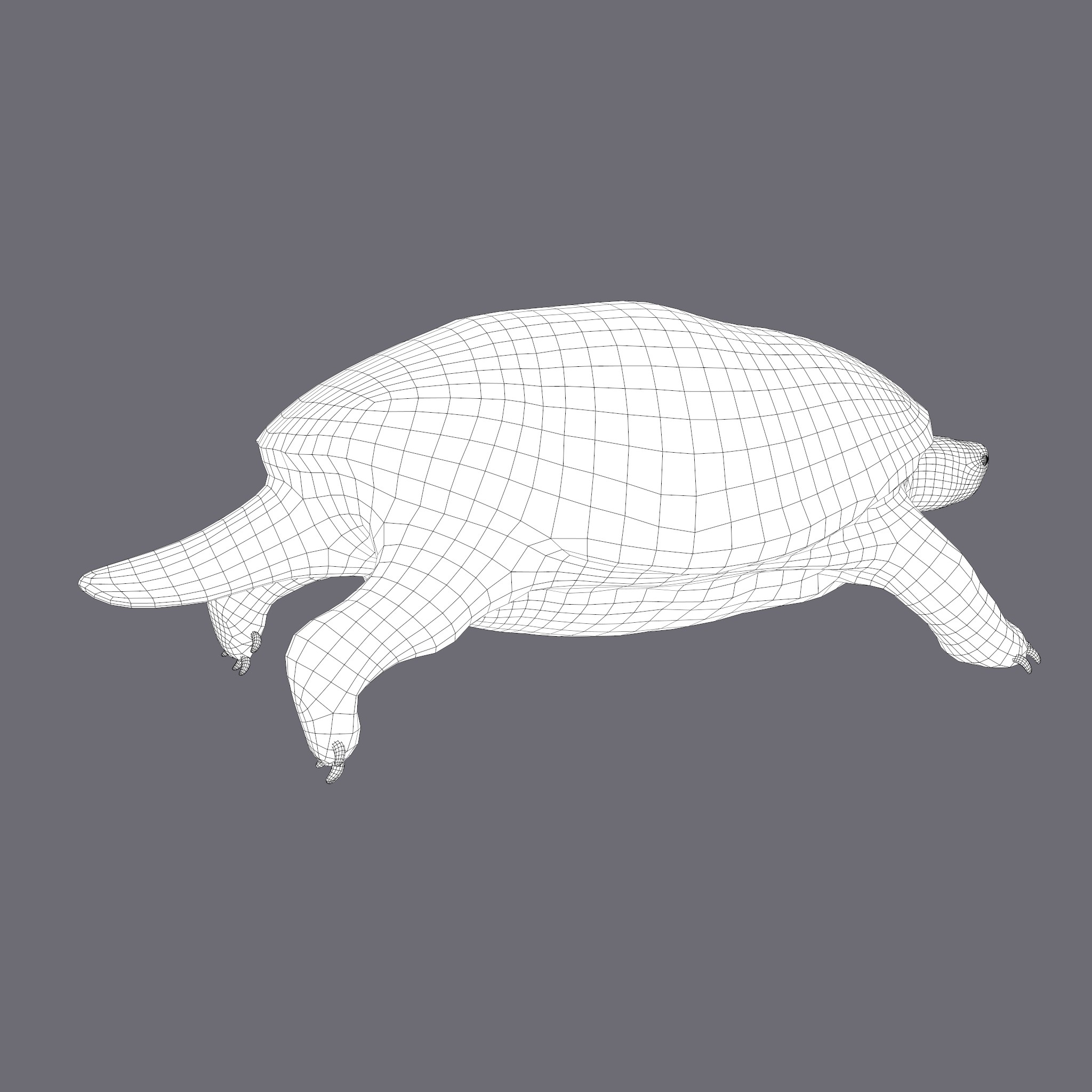 Turtle Brown Reptile - Free 3D Model by Get Dead Entertainment