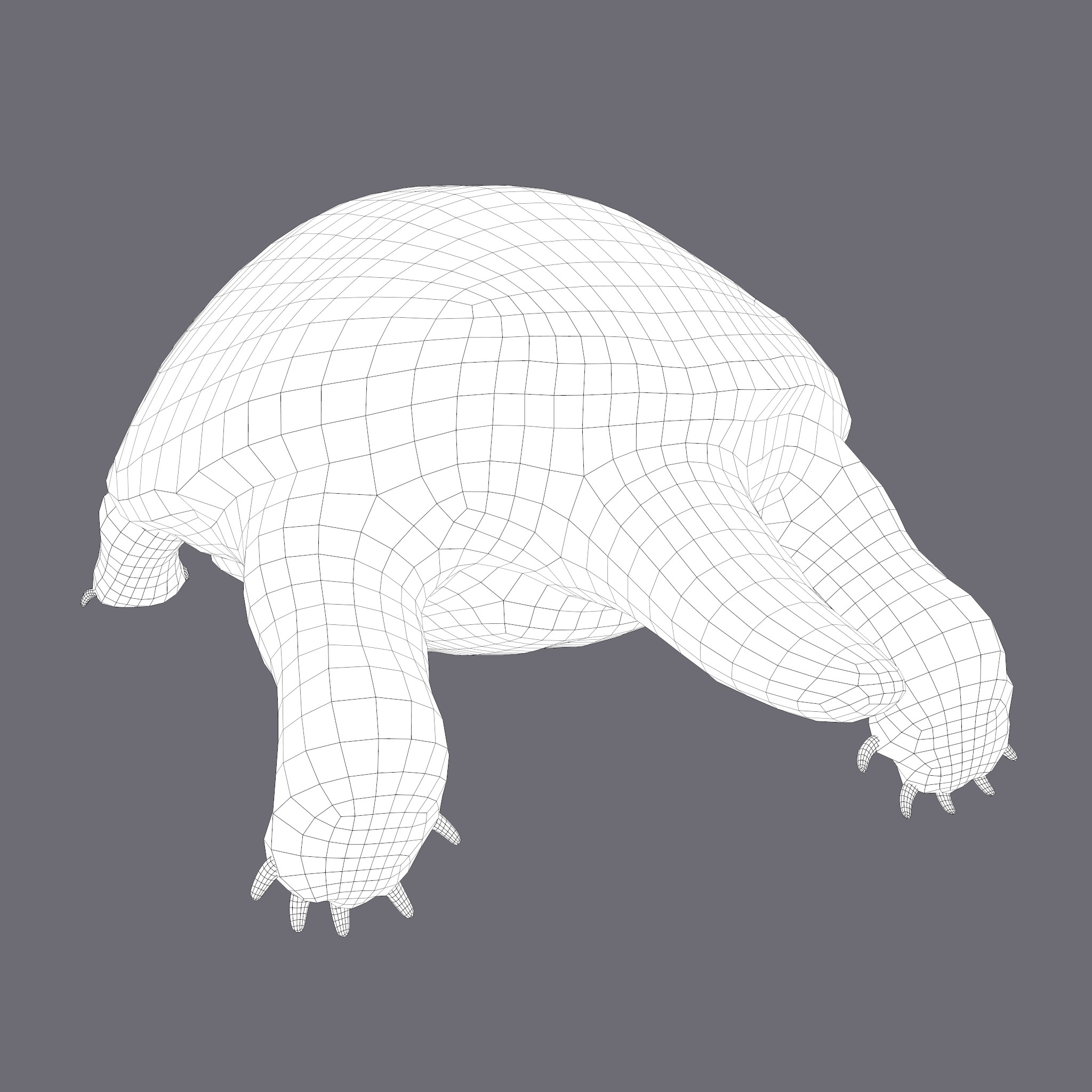 Turtle Brown Reptile - Free 3D Model by Get Dead Entertainment