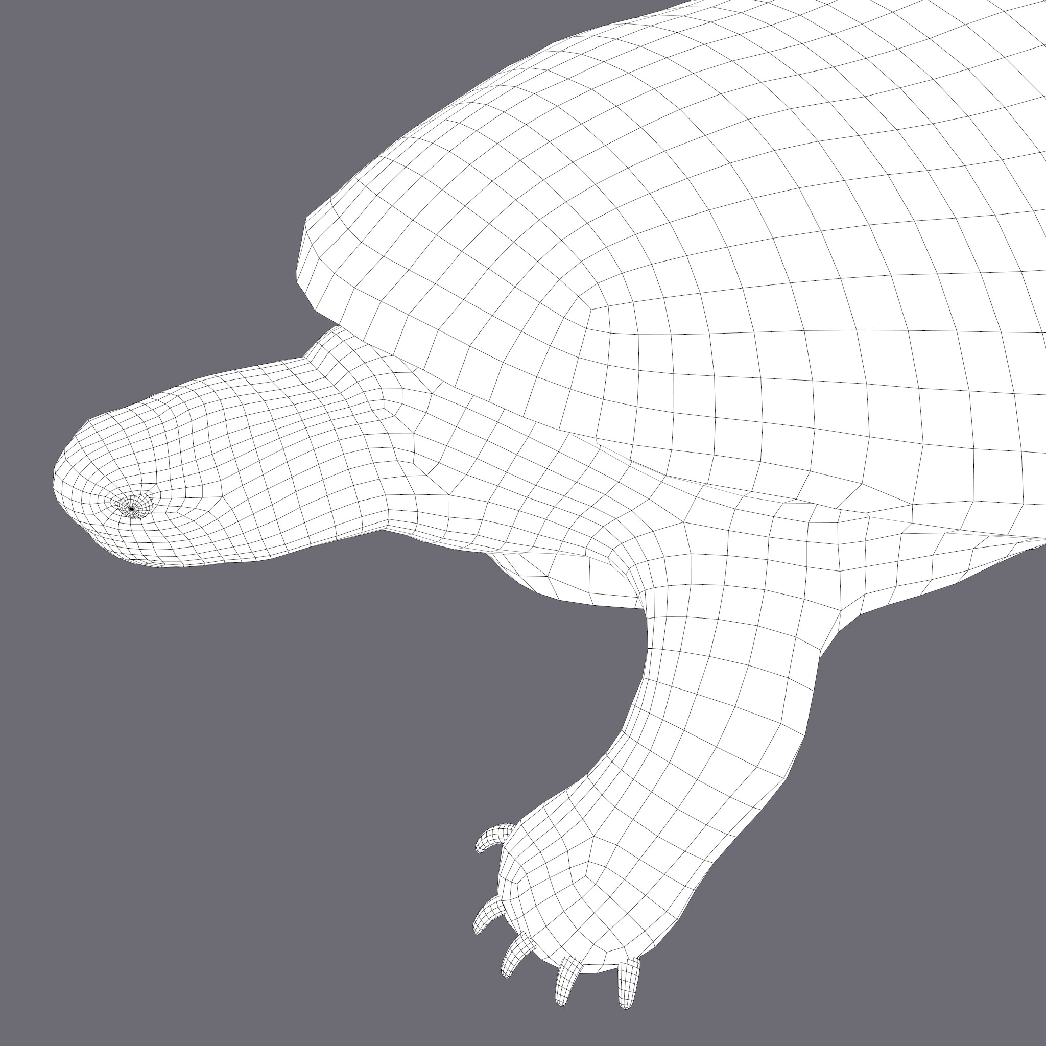 Turtle Brown Reptile - Free 3D Model by Get Dead Entertainment