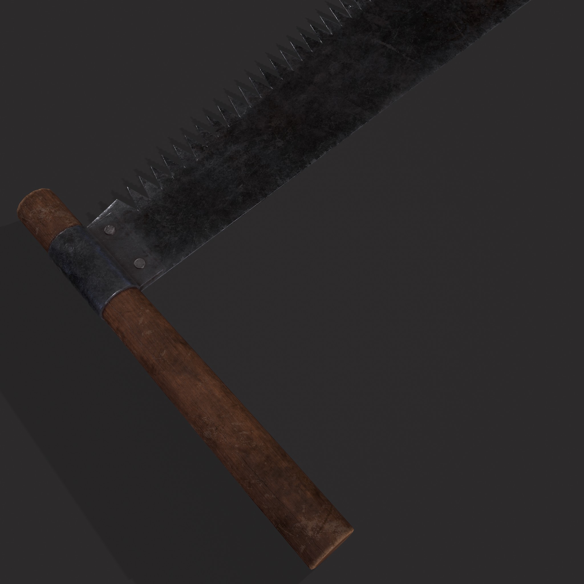 Two Man Logging Saw - 3D Model by Get Dead Entertainment
