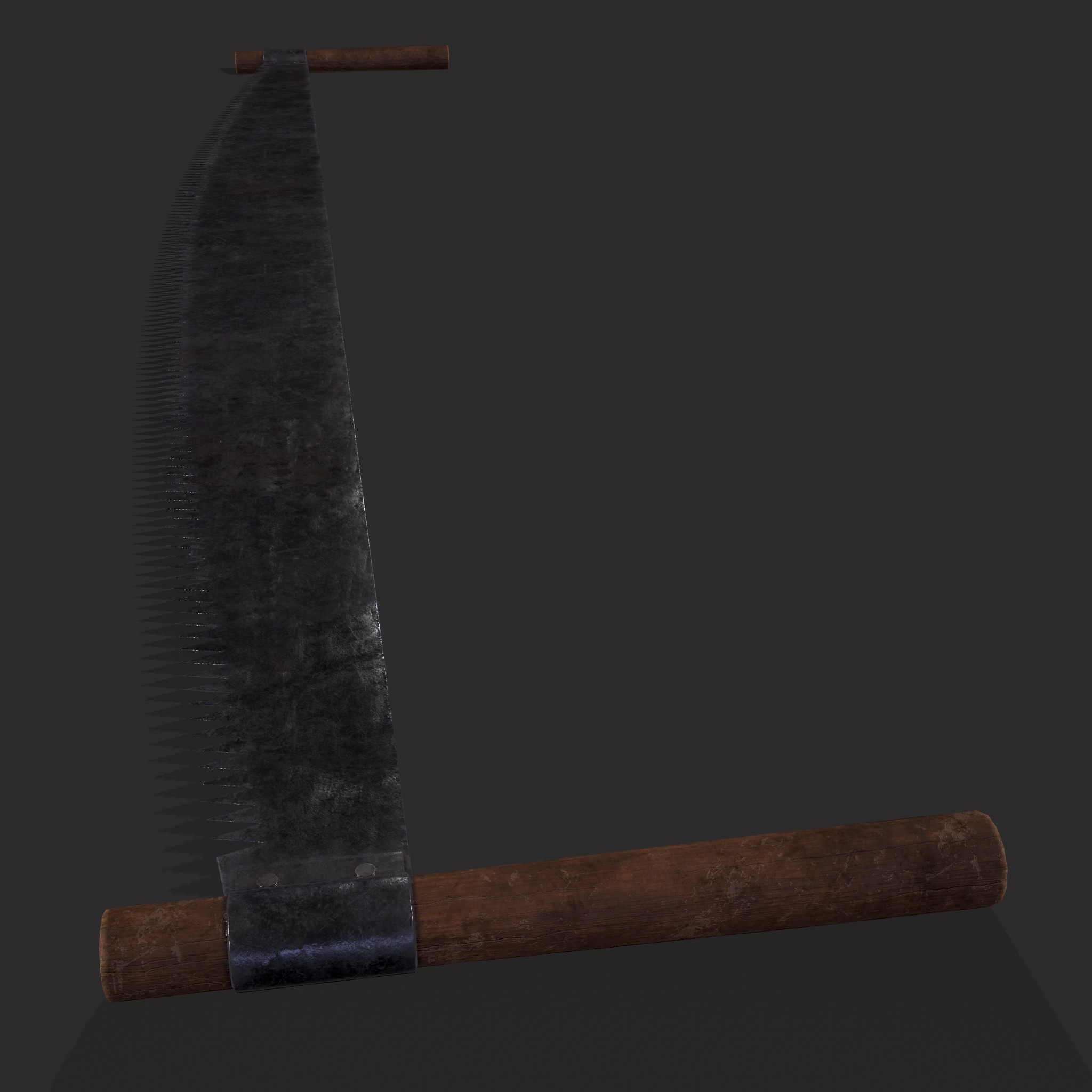 Two Man Logging Saw - 3D Model by Get Dead Entertainment