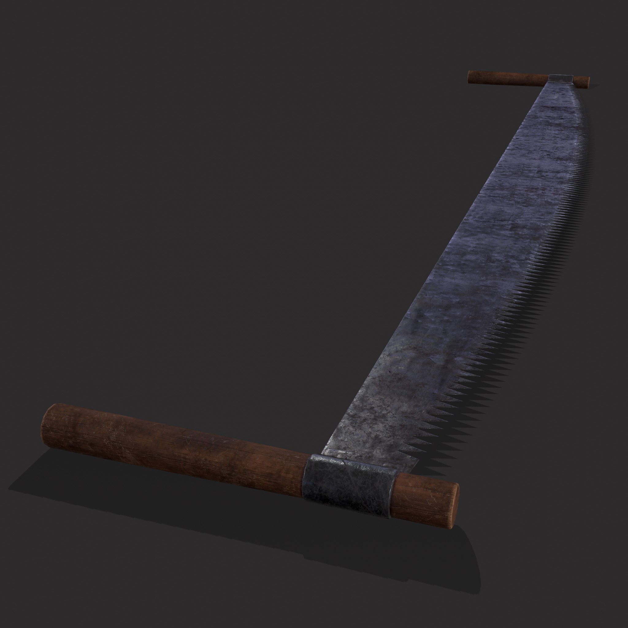 Two Man Logging Saw - 3D Model by Get Dead Entertainment