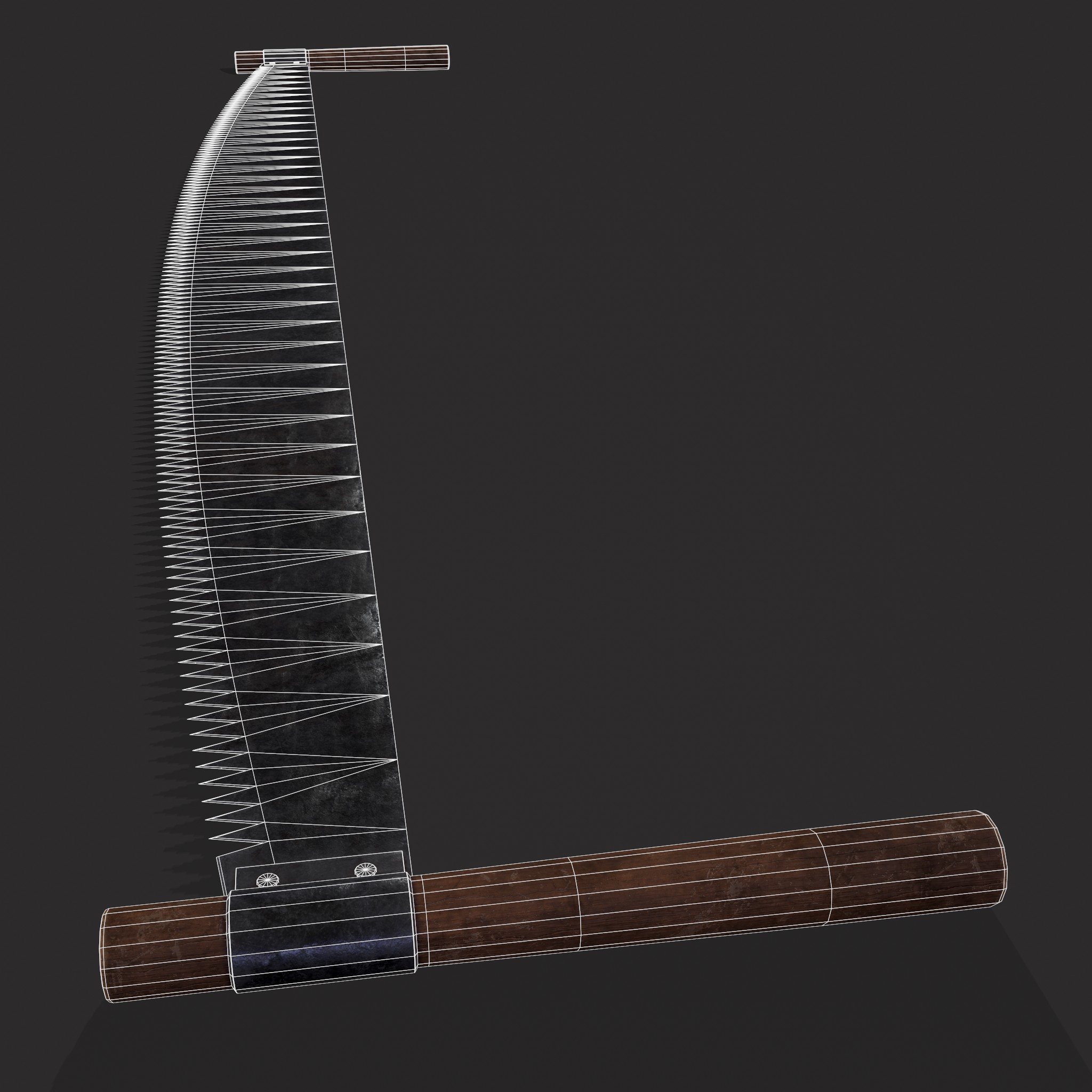 Two Man Logging Saw - 3D Model by Get Dead Entertainment