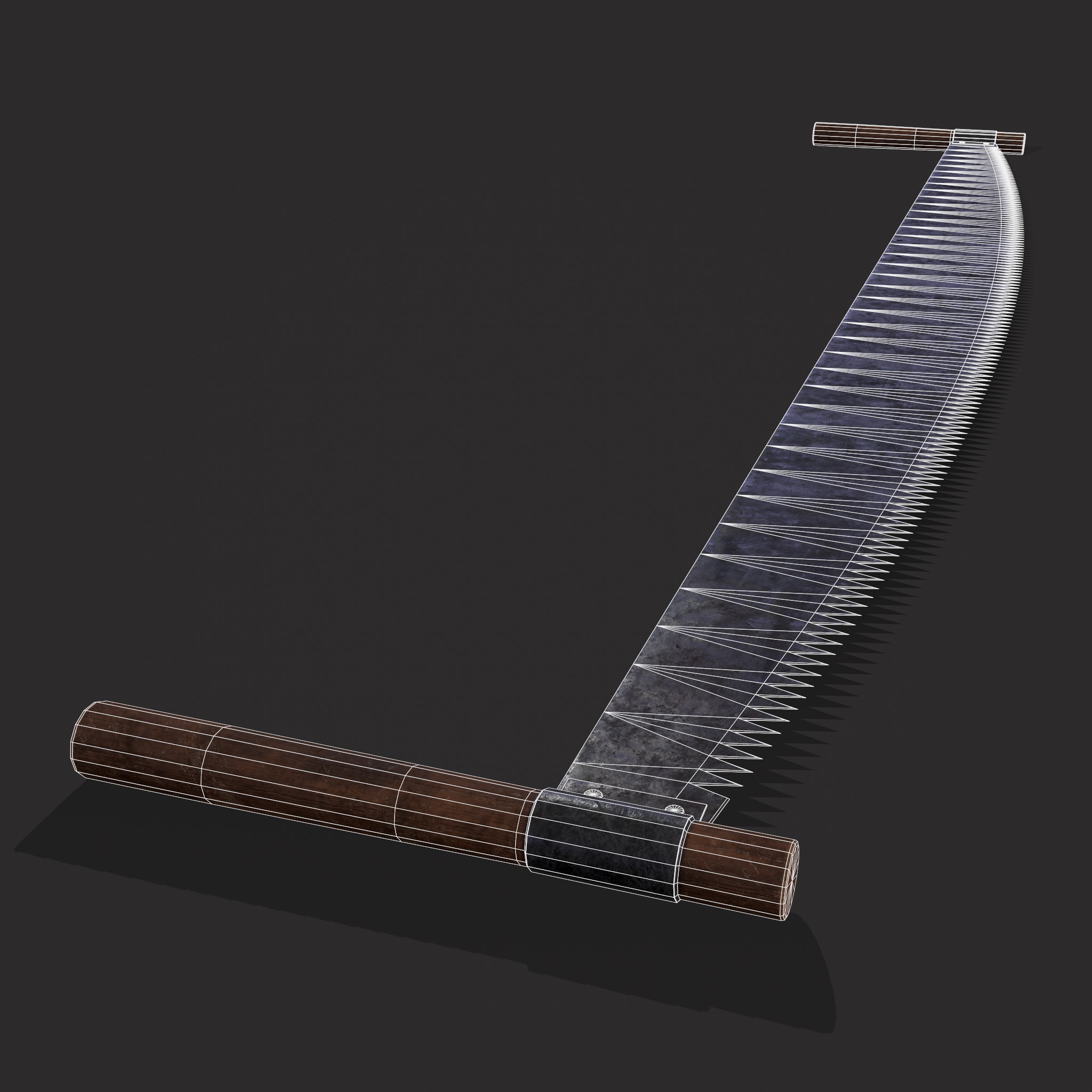 Two Man Logging Saw - 3D Model by Get Dead Entertainment