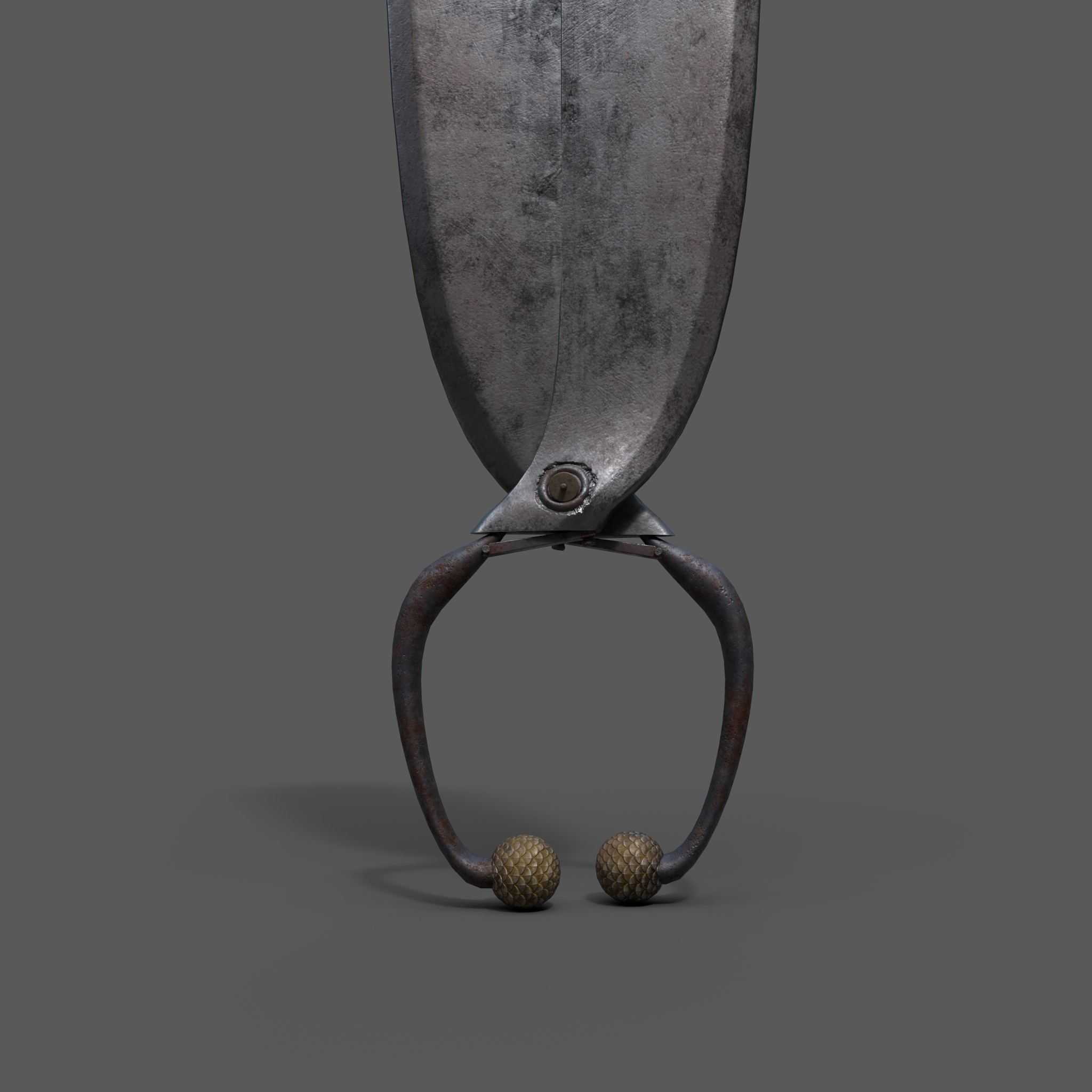 Unique Forged Scissors - 3D Model by Get Dead Entertainment