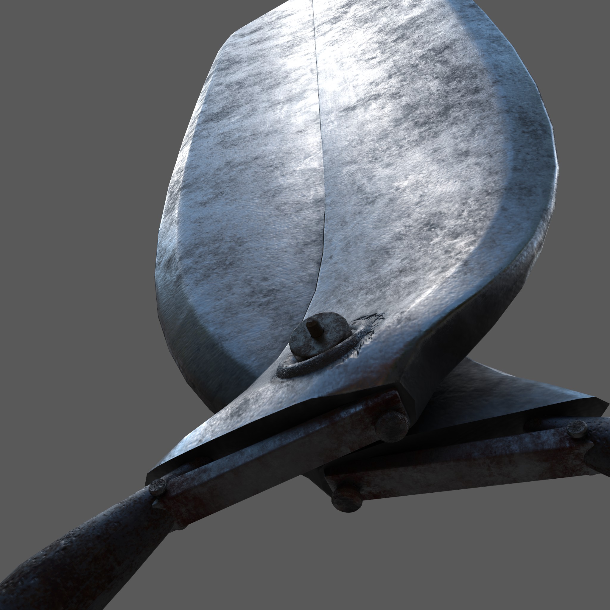 Unique Forged Scissors - 3D Model by Get Dead Entertainment