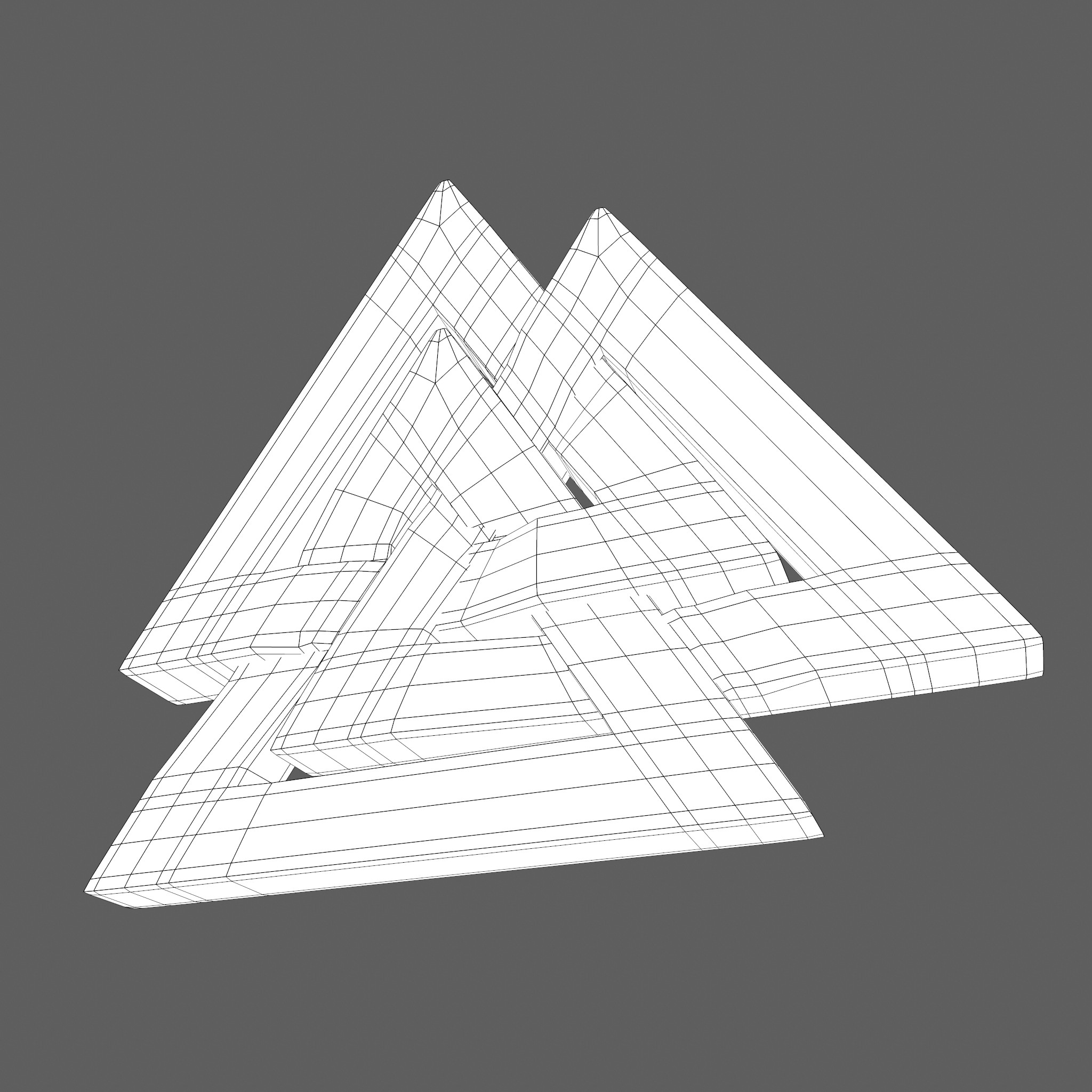 Valknut Plaque - 3D Model by Get Dead Entertainment