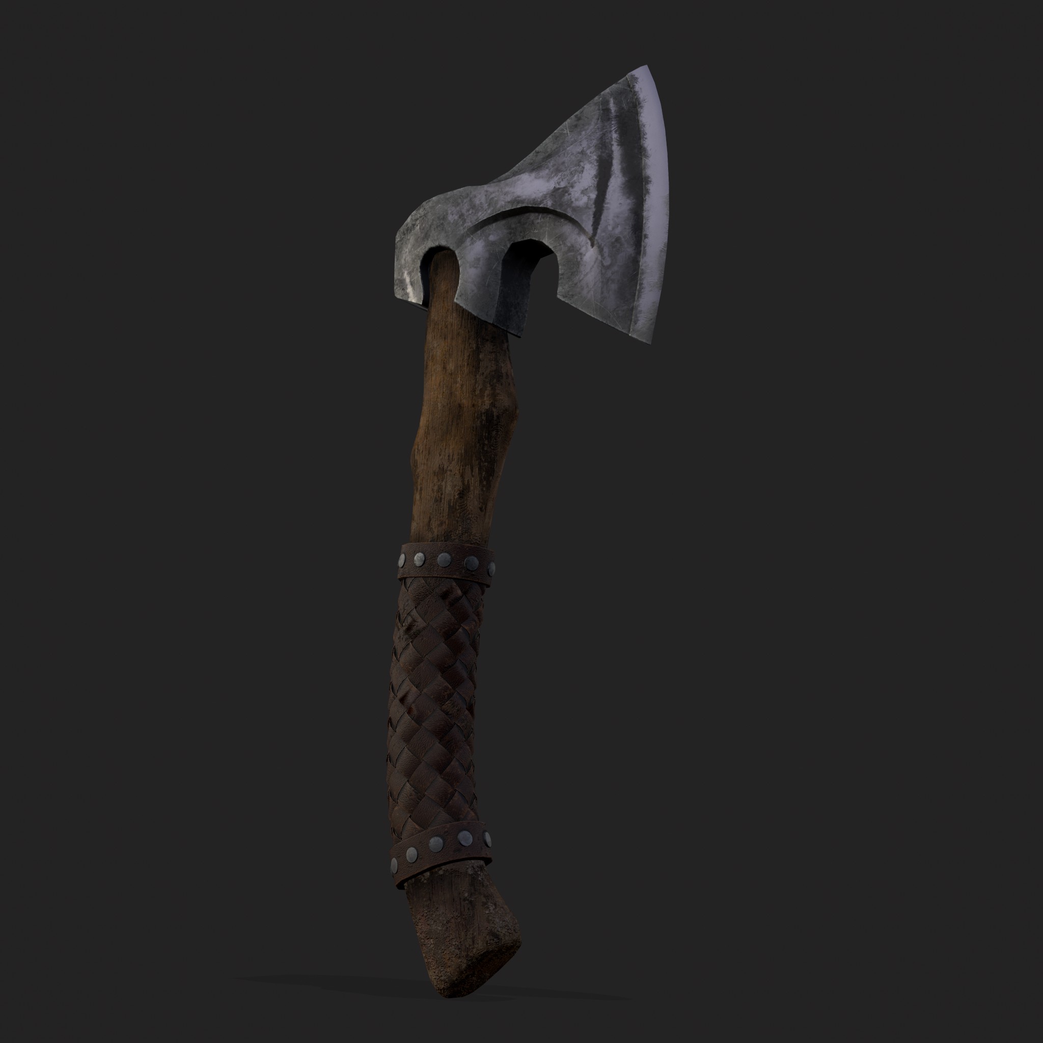 Valknut Viking Axe - 3D Model by Get Dead Entertainment