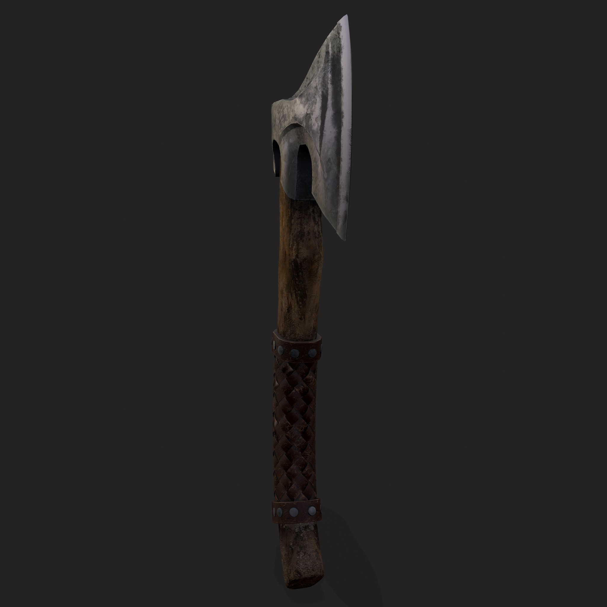 Valknut Viking Ax - 3D Model by Get Dead Entertainment