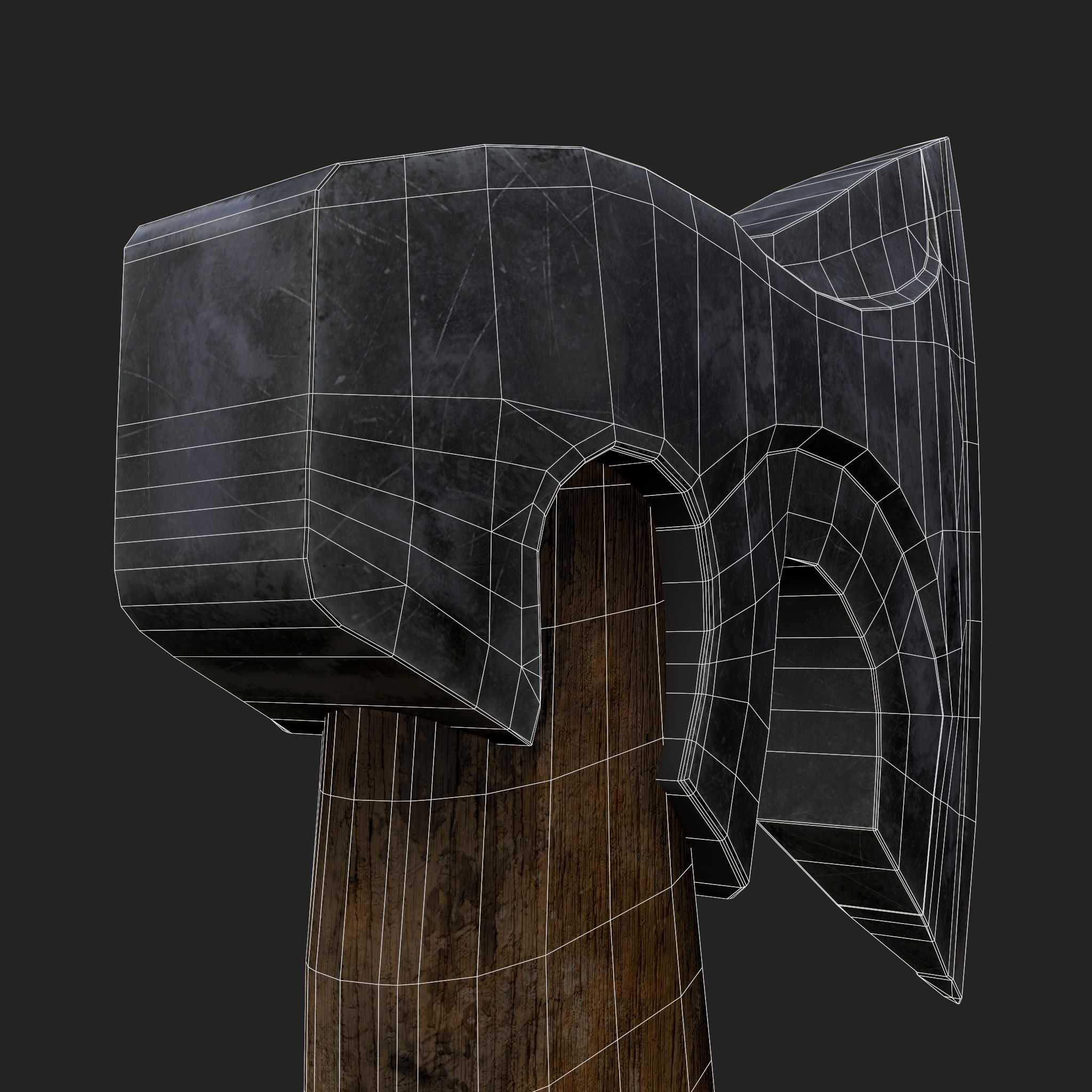 Valknut Viking Ax - 3D Model by Get Dead Entertainment