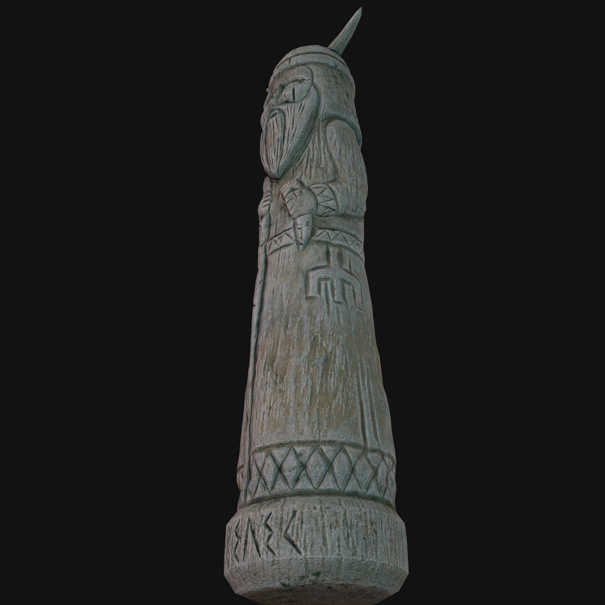 Velez Wooden Figurine - 3D Model by Get Dead Entertainment