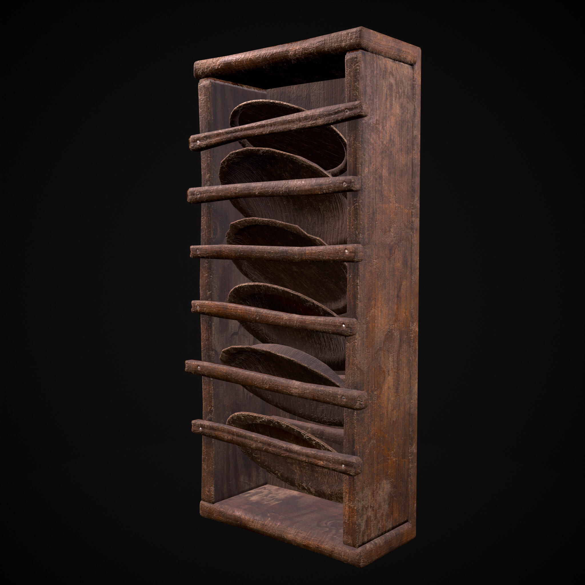 Vertical Dish Holder - 3D Model by Get Dead Entertainment