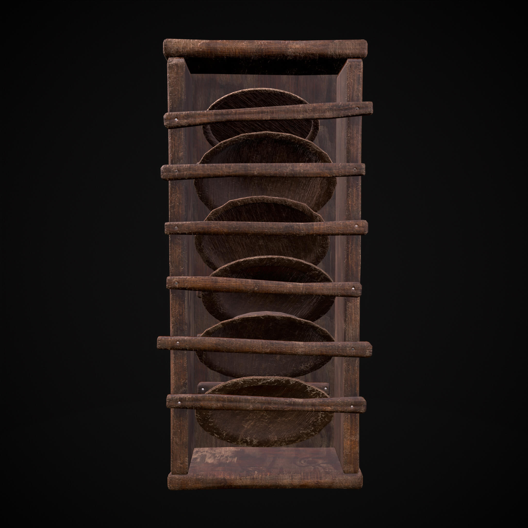 Vertical Dish Holder - 3D Model by Get Dead Entertainment