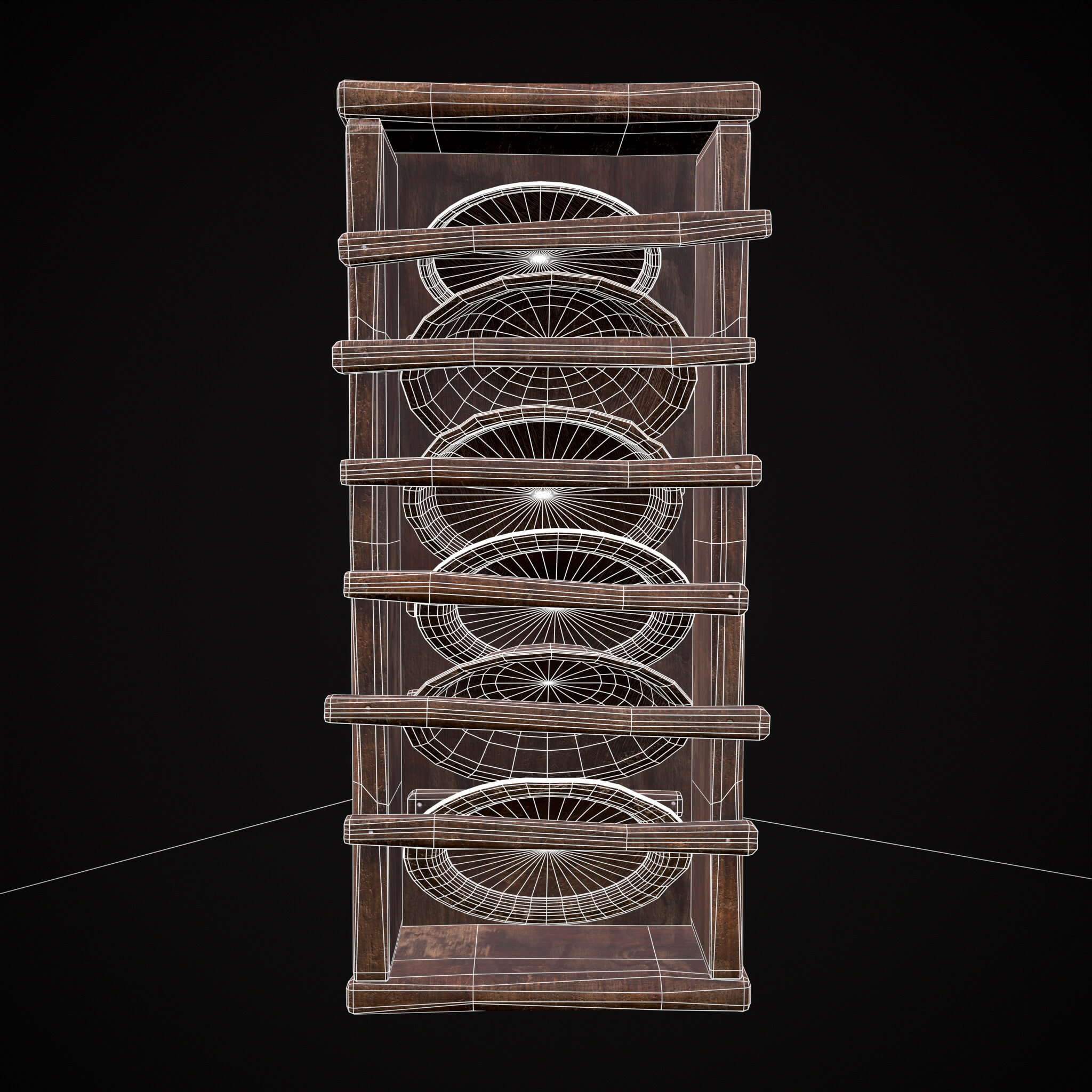 Vertical Dish Holder - 3D Model by Get Dead Entertainment