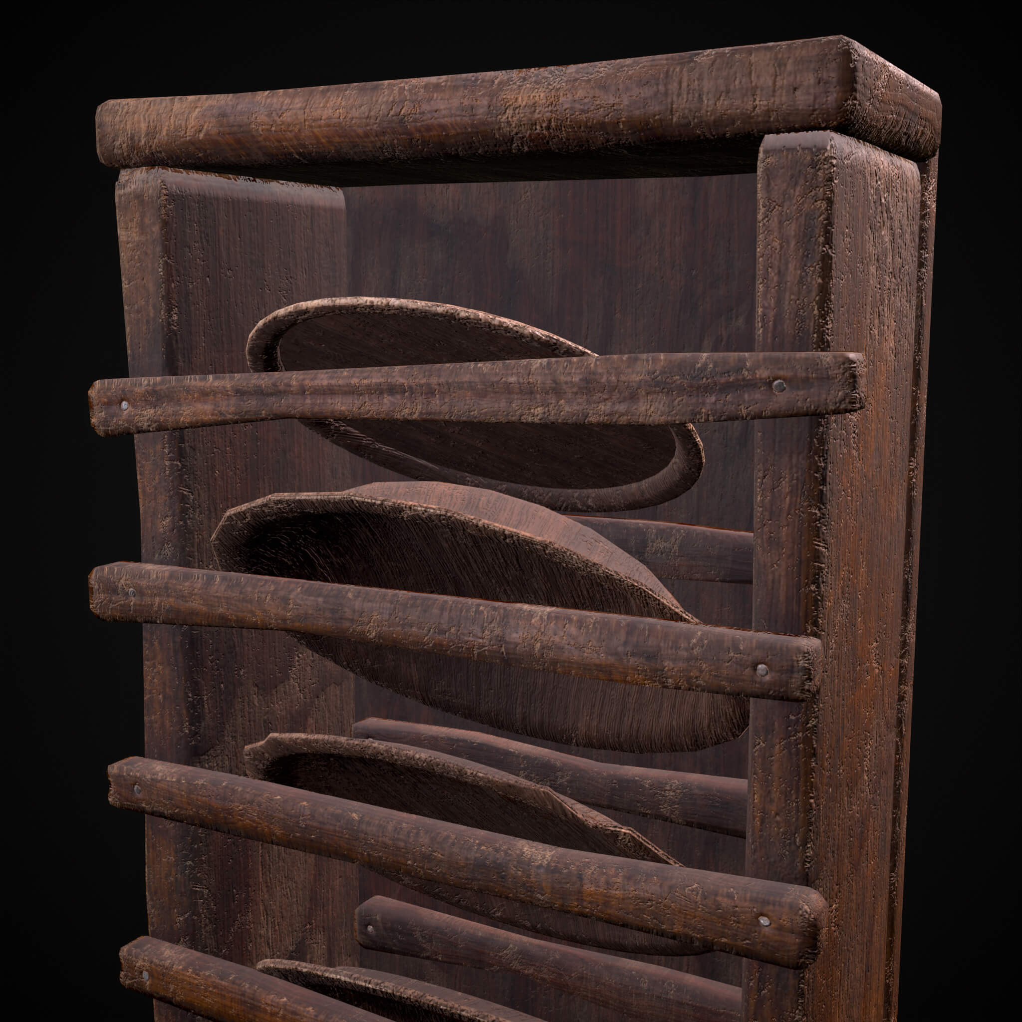 Vertical Dish Holder - 3D Model by Get Dead Entertainment