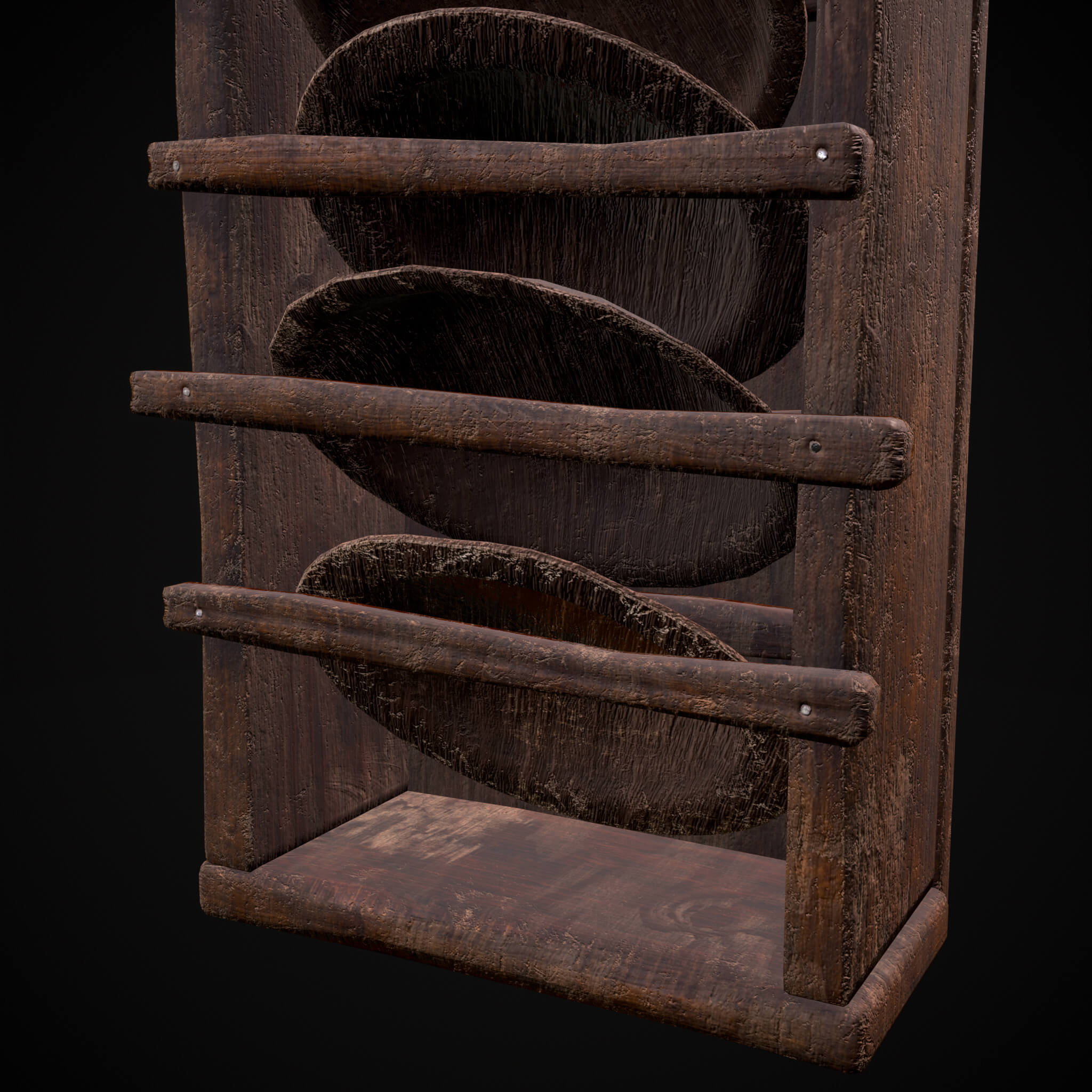 Vertical Dish Holder - 3D Model by Get Dead Entertainment