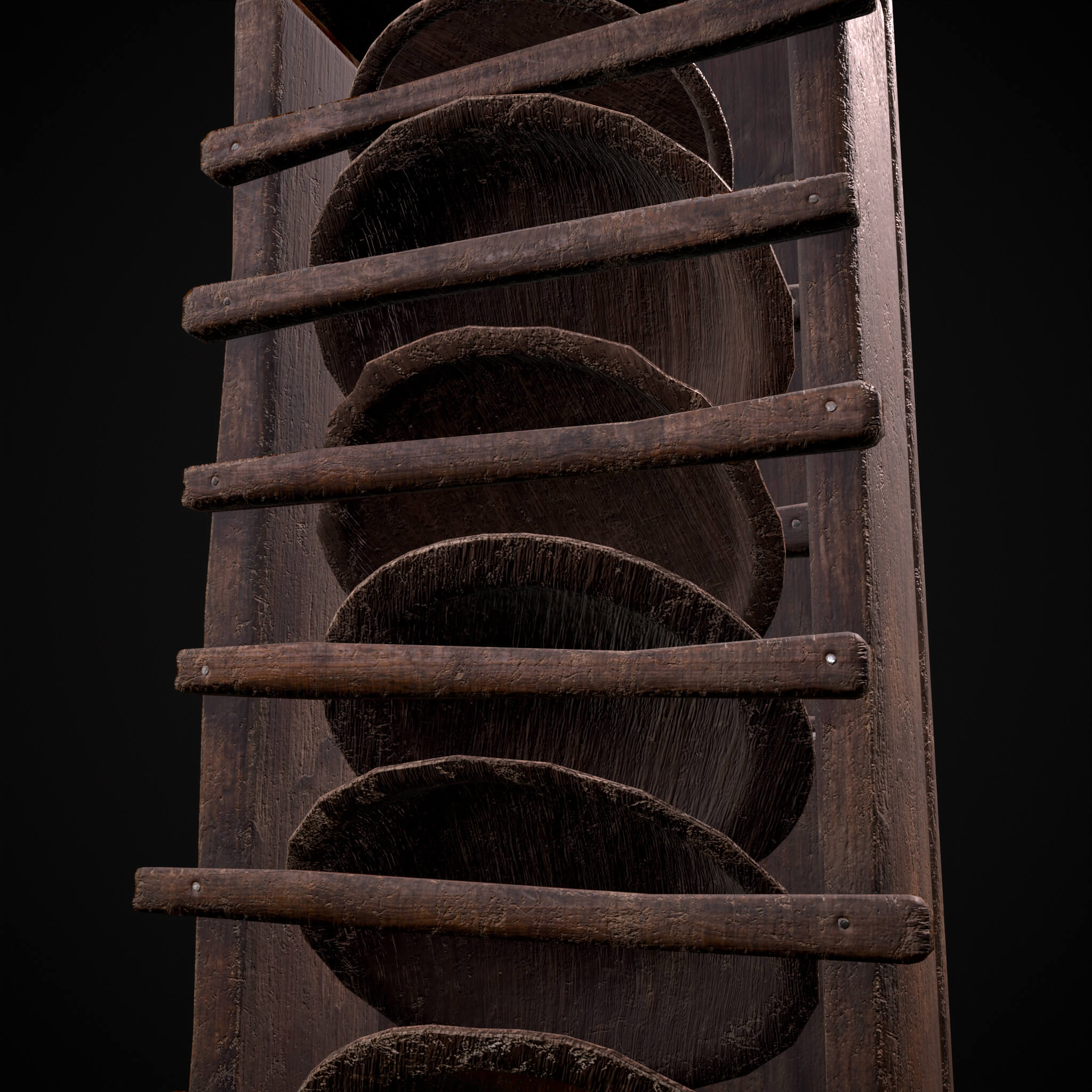 Vertical Dish Holder - 3D Model by Get Dead Entertainment