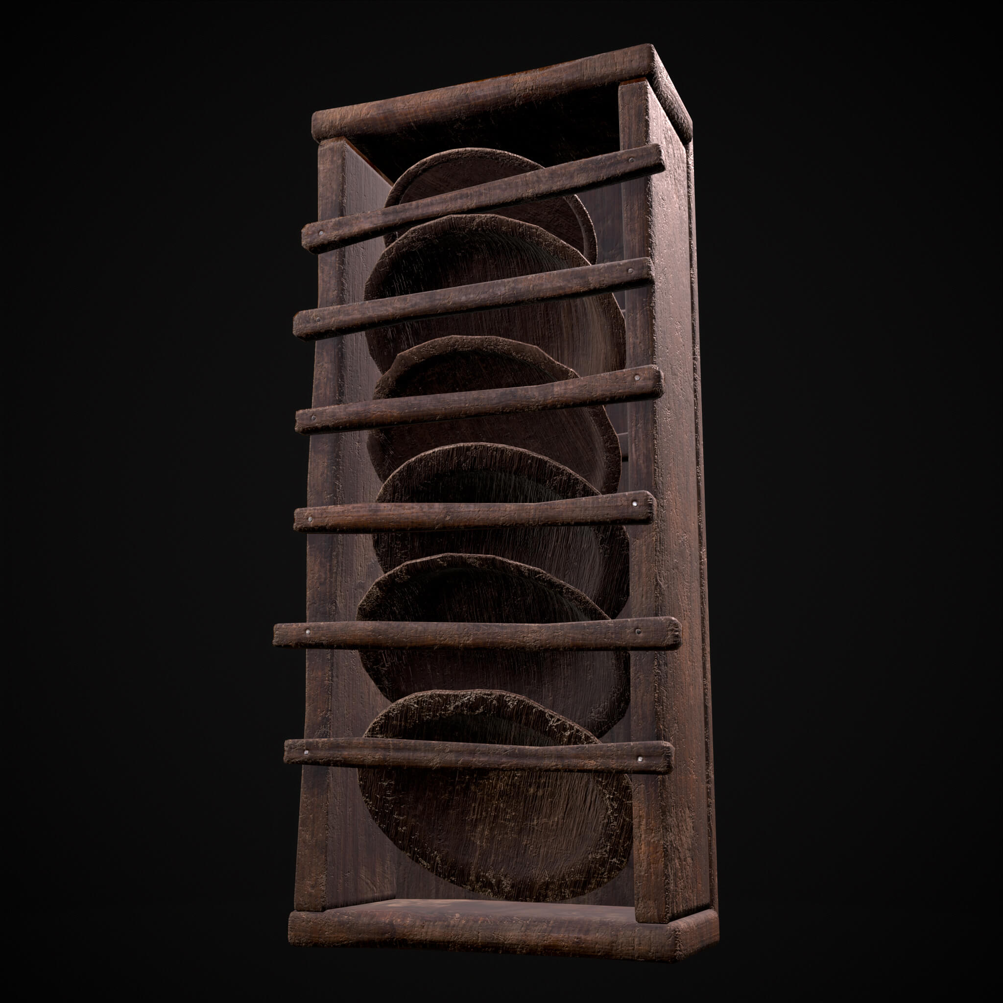Vertical Dish Holder - 3D Model by Get Dead Entertainment