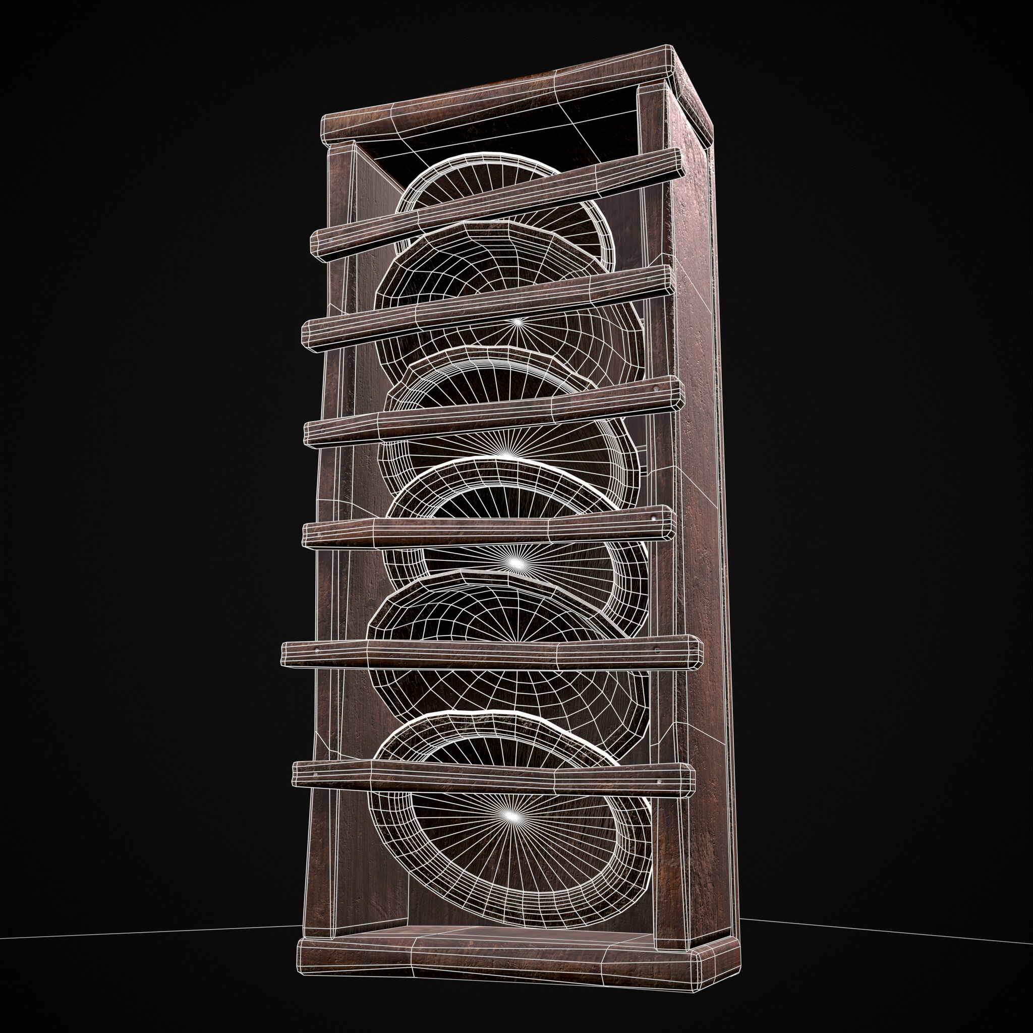 Vertical Dish Holder - 3D Model by Get Dead Entertainment