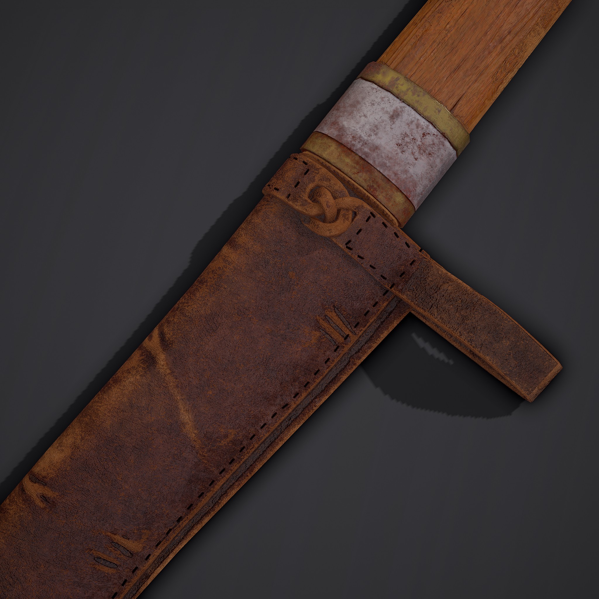 Viking Burial Dagger - 3D Model by Get Dead Entertainment