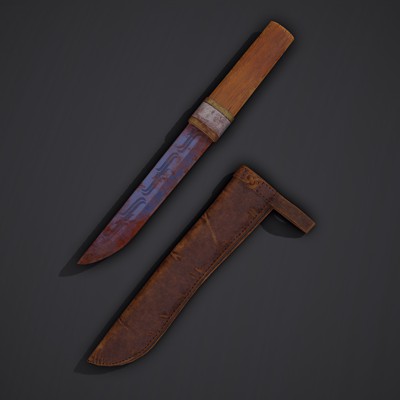 Viking Burial Dagger - 3D Model by Get Dead Entertainment