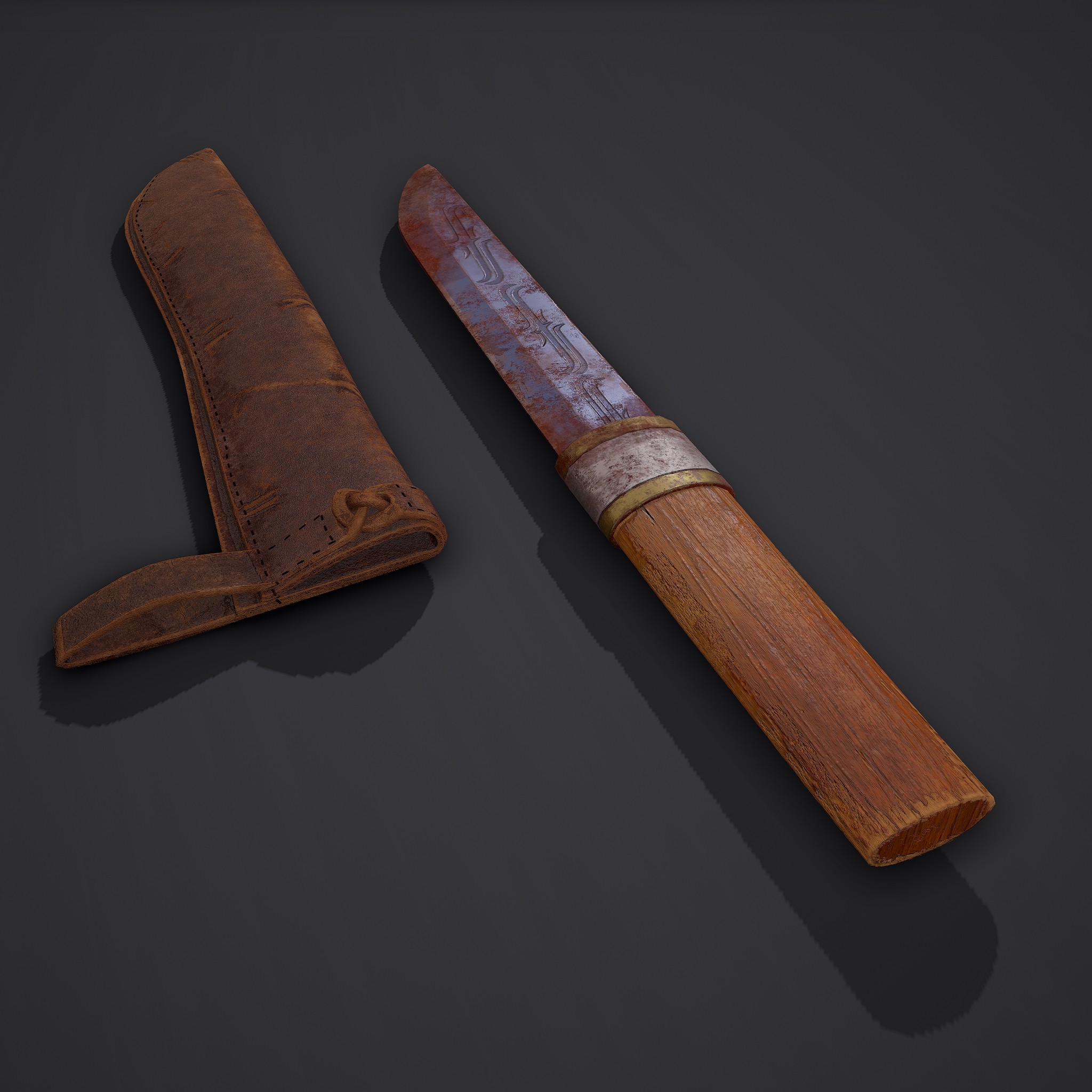 Viking Burial Dagger - 3D Model by Get Dead Entertainment