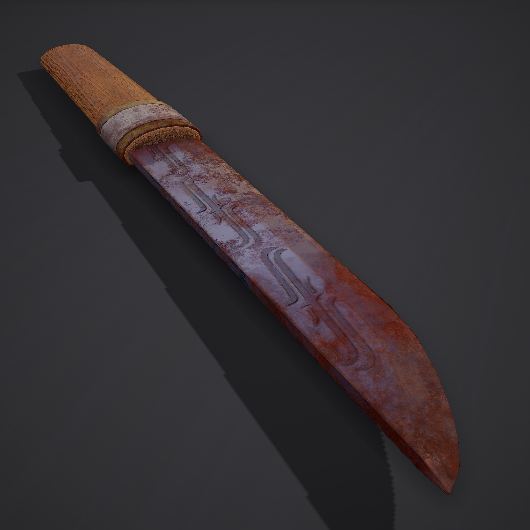 Viking Burial Dagger - 3D Model by Get Dead Entertainment