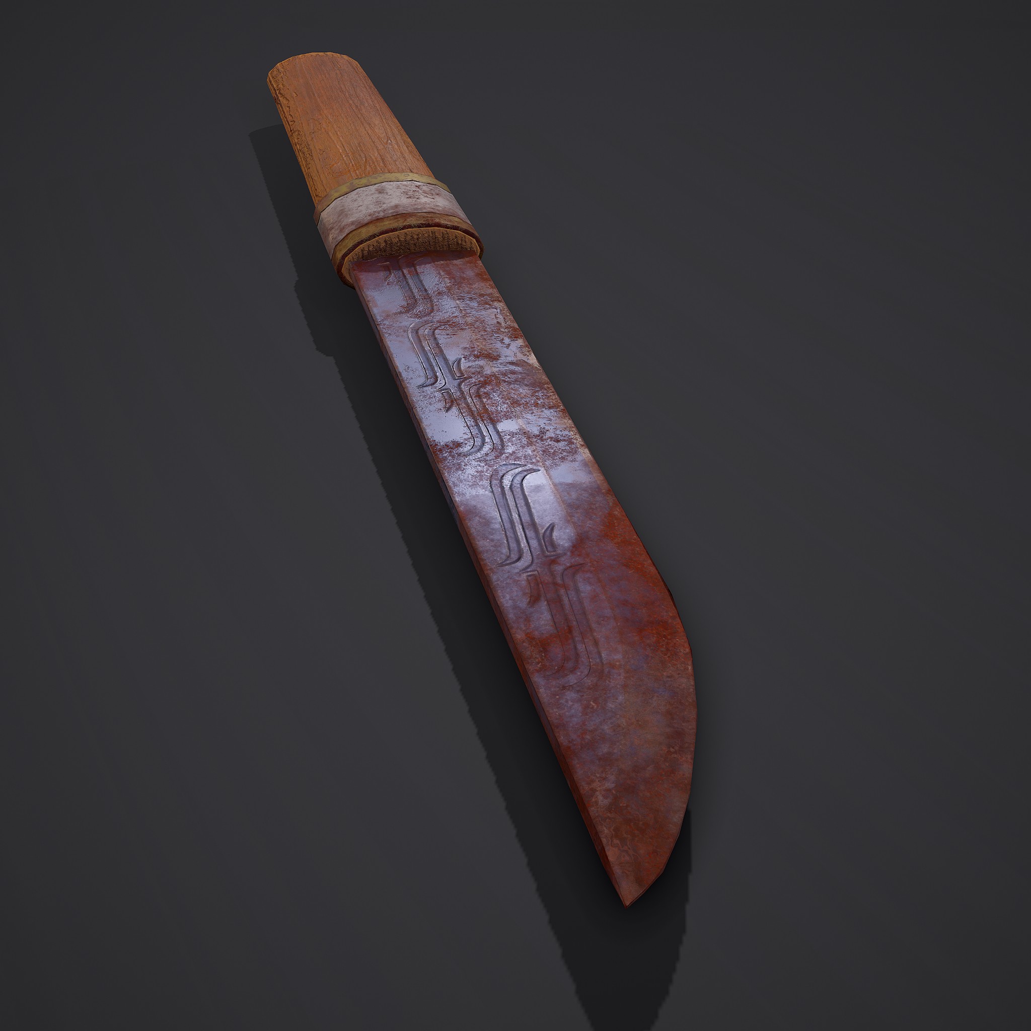 Viking Burial Dagger - 3D Model by Get Dead Entertainment