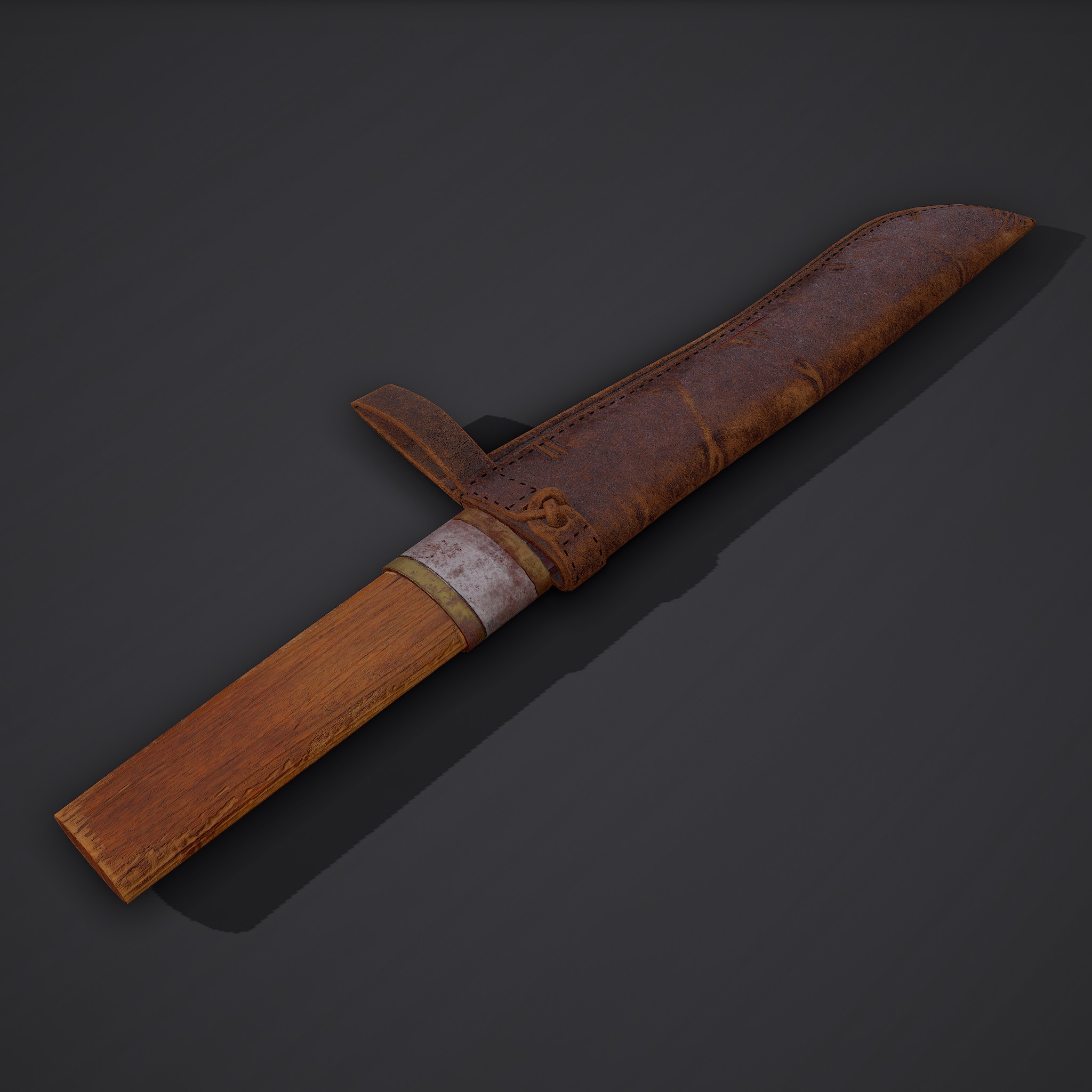 Viking Burial Dagger - 3D Model by Get Dead Entertainment