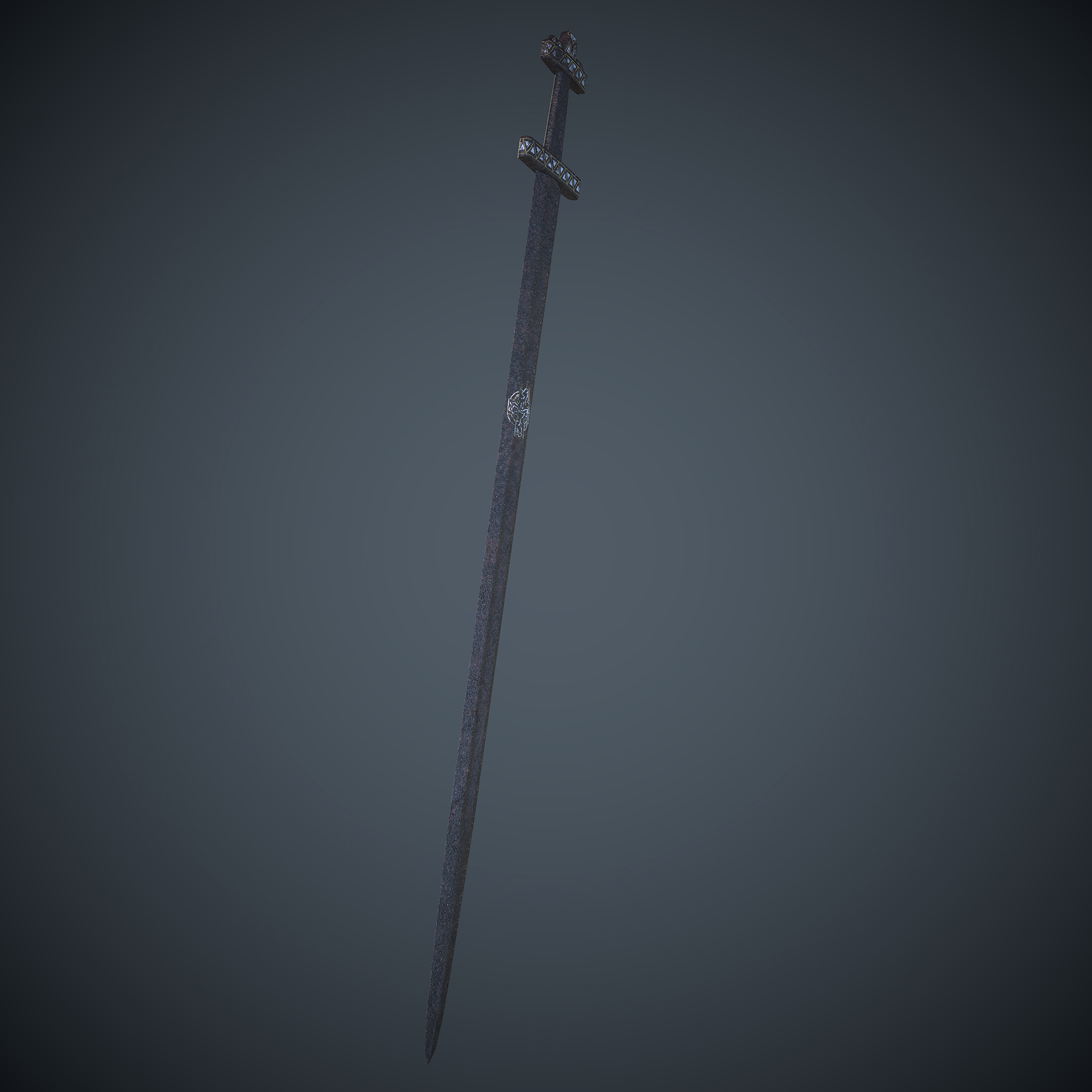 Viking Celtic Cross Sword - 3D Model by Get Dead Entertainment