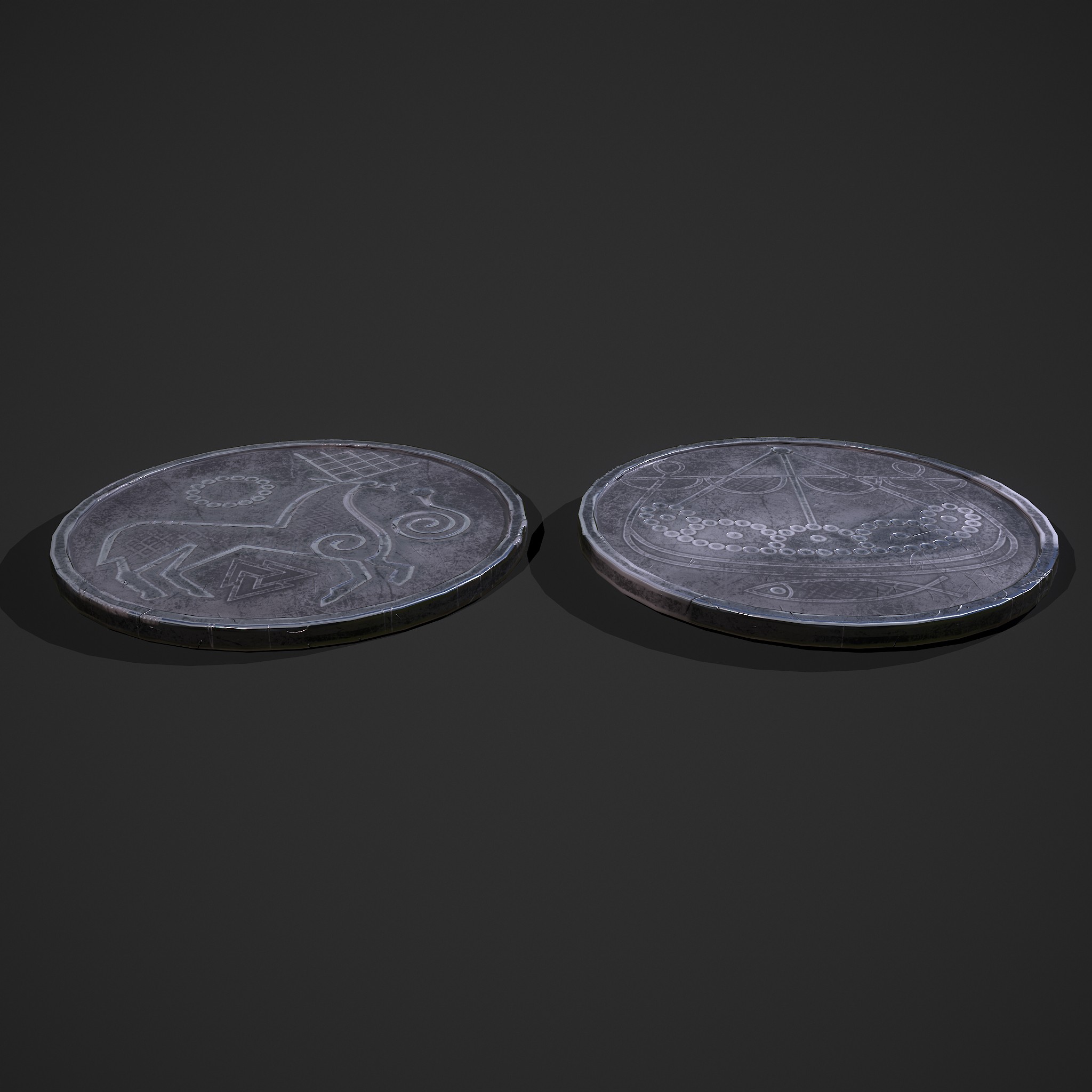 Viking Coin - 3D Model by Get Dead Entertainment