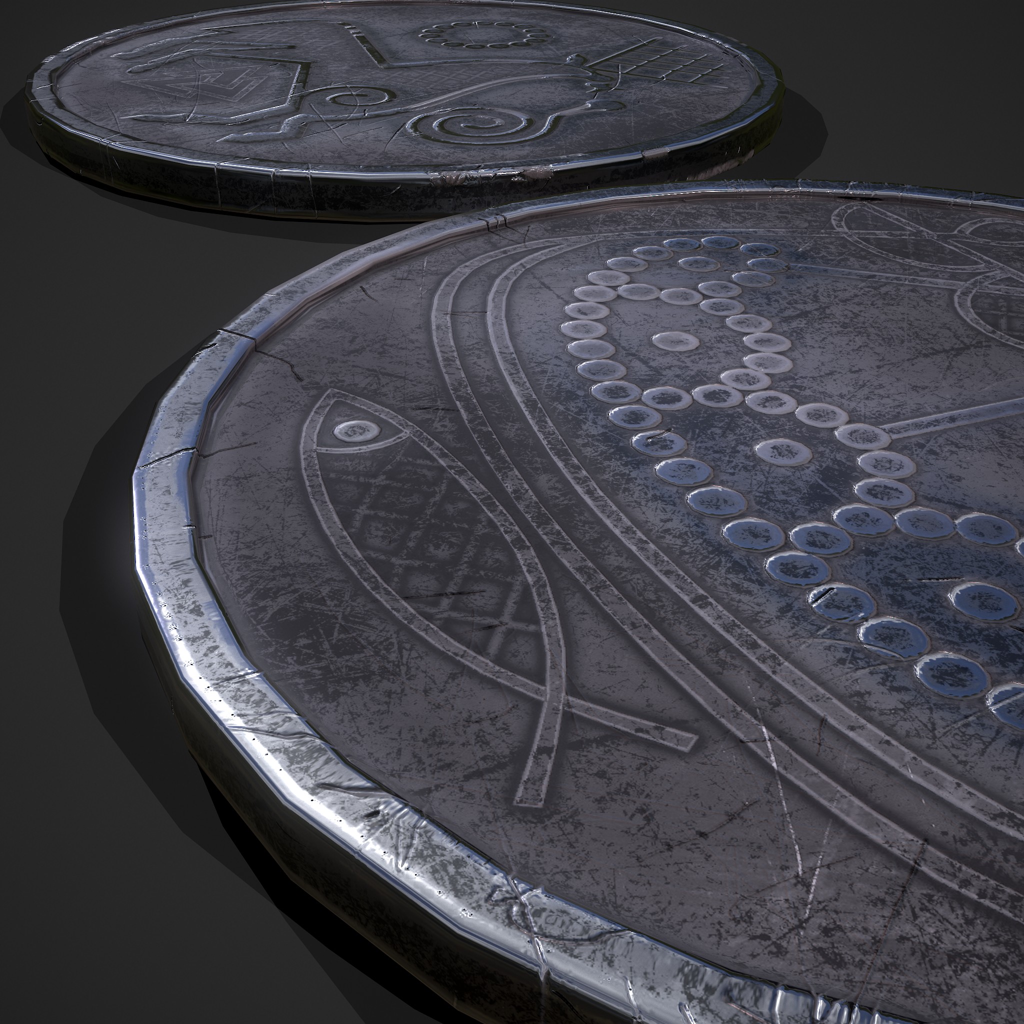 Viking Coin - 3D Model by Get Dead Entertainment