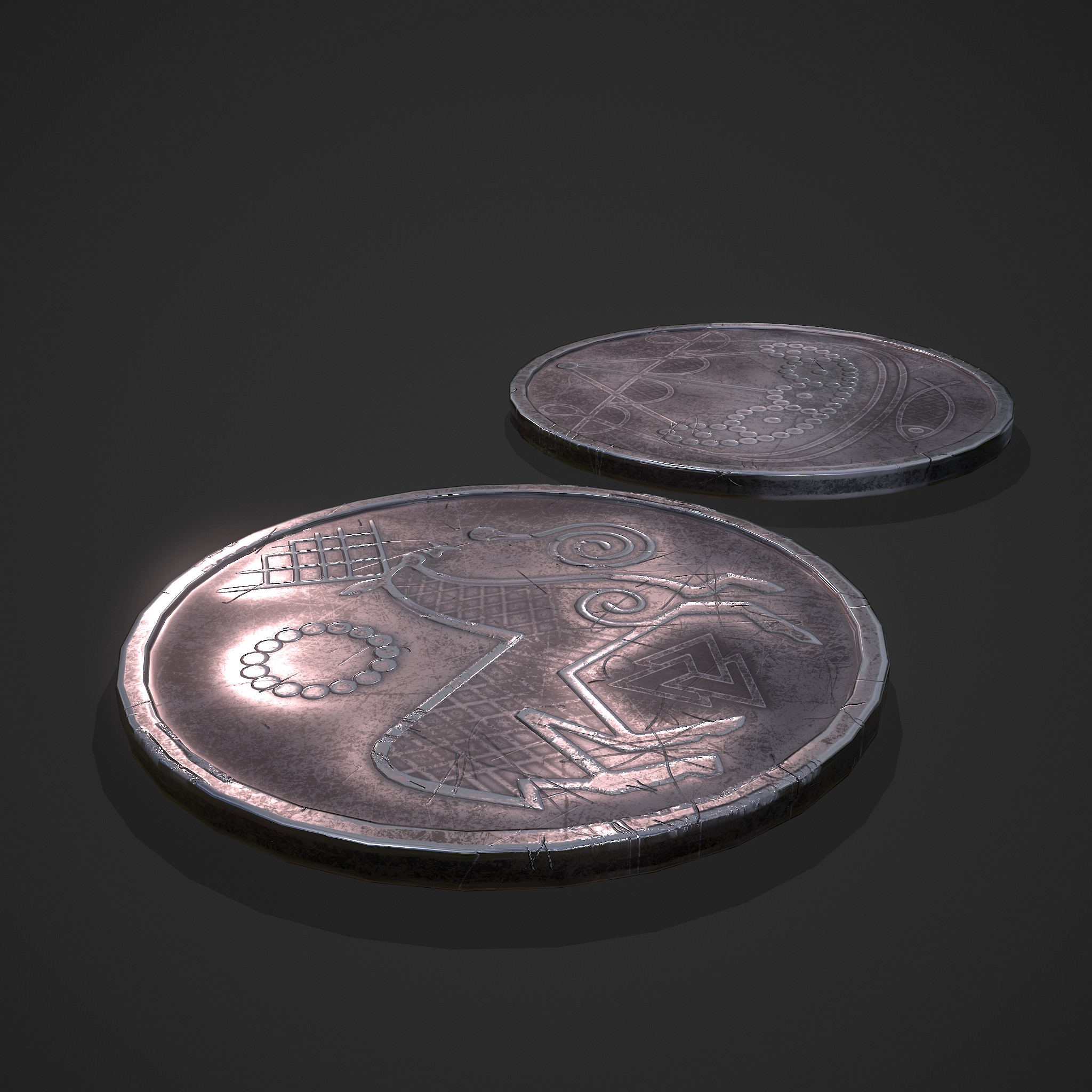 Viking Coin - 3D Model by Get Dead Entertainment