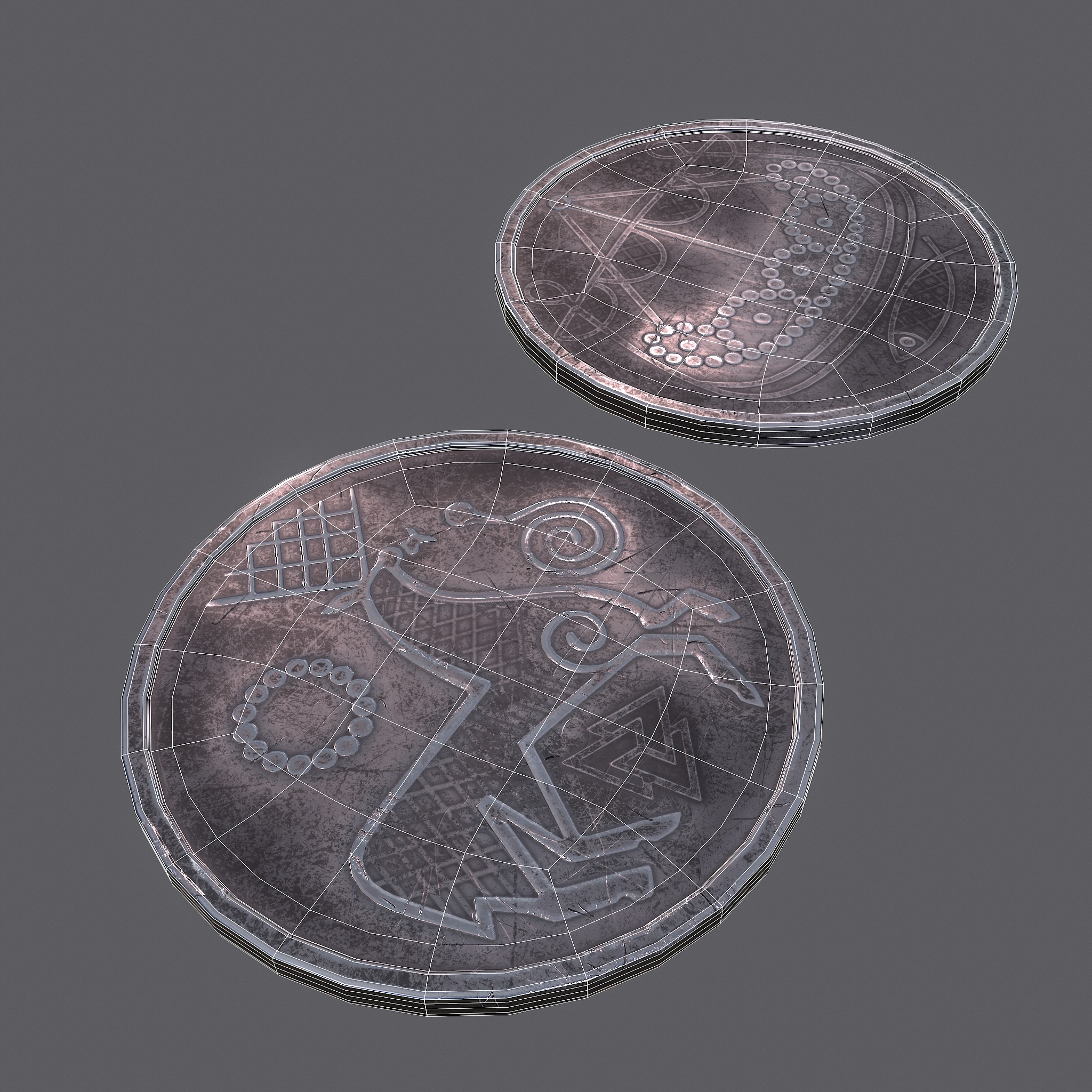 Viking Coin - 3D Model by Get Dead Entertainment