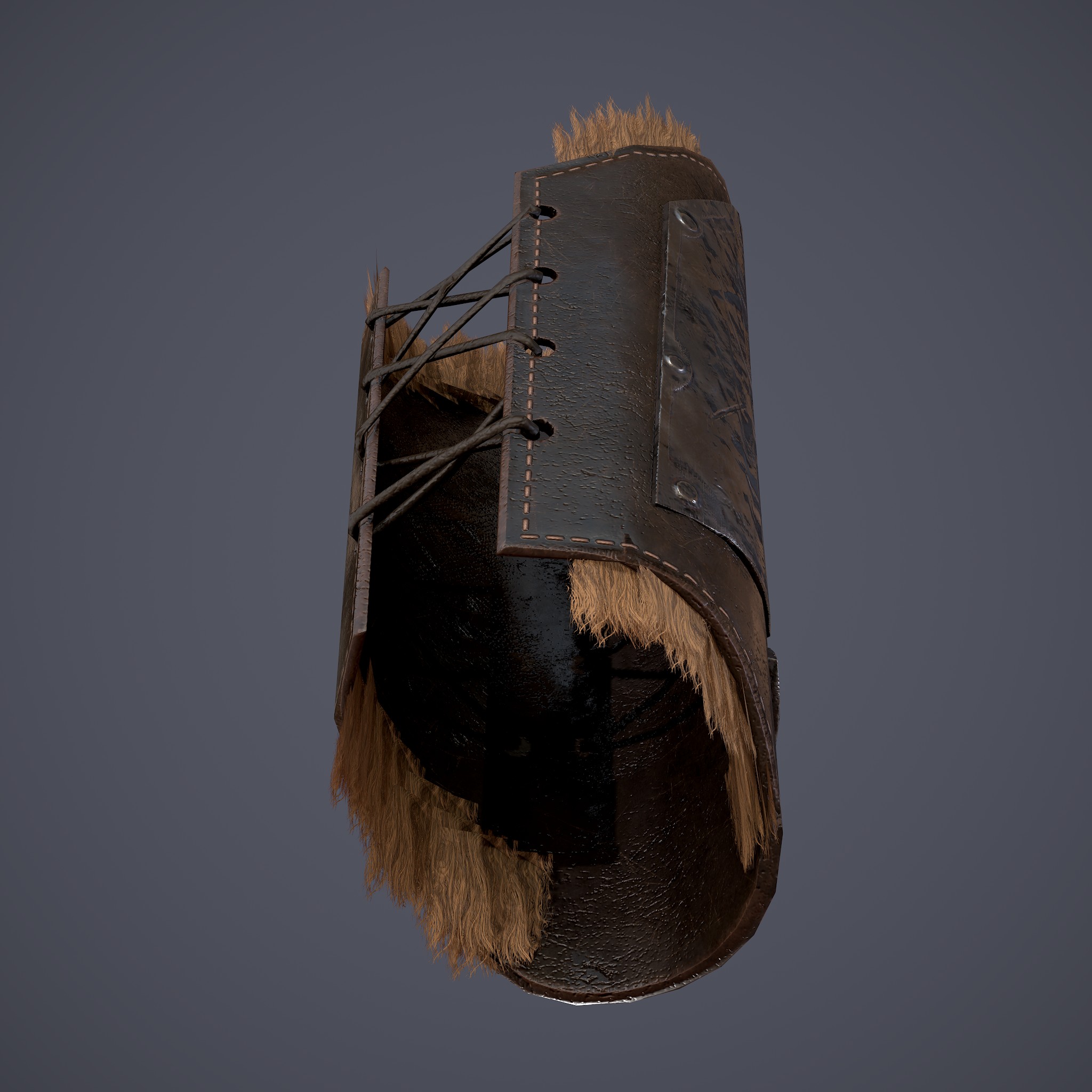 Viking Fur Lined Bracers - 3D Model by Get Dead Entertainment