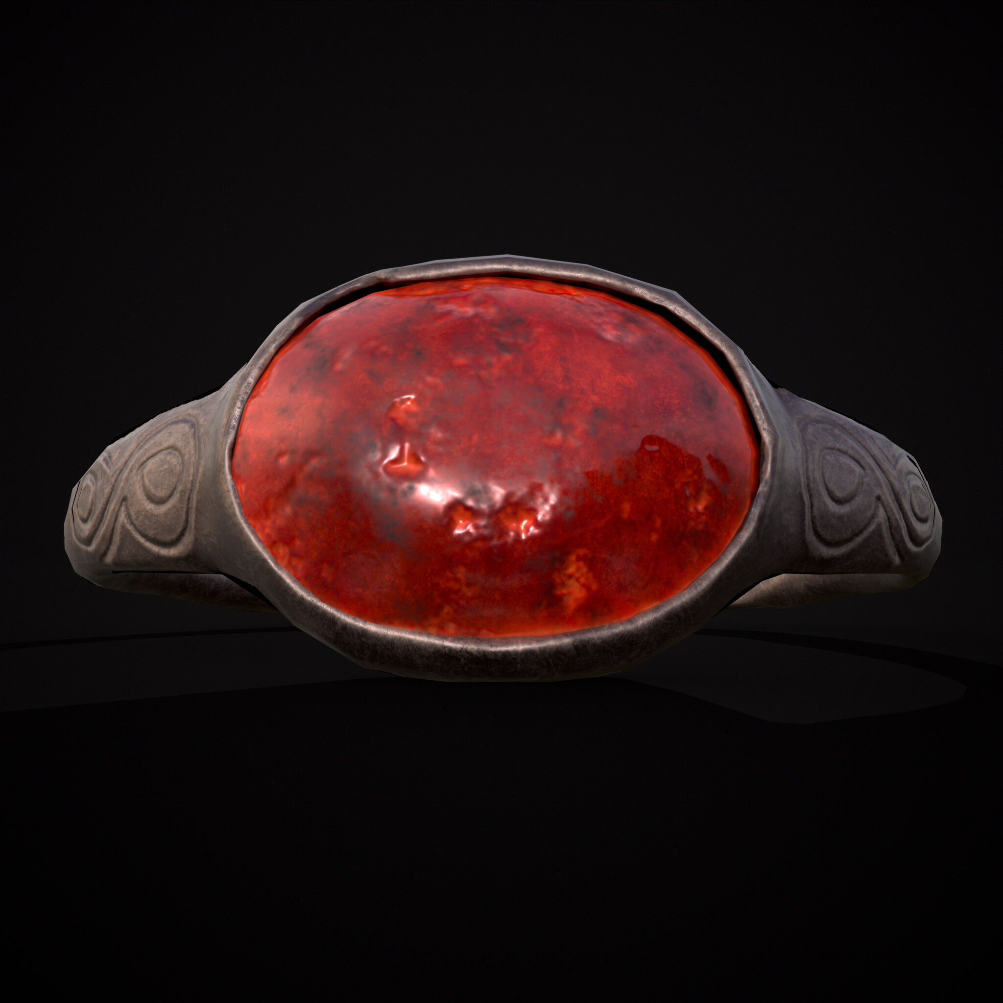 Viking Garnet Ring - 3D Model by Get Dead Entertainment