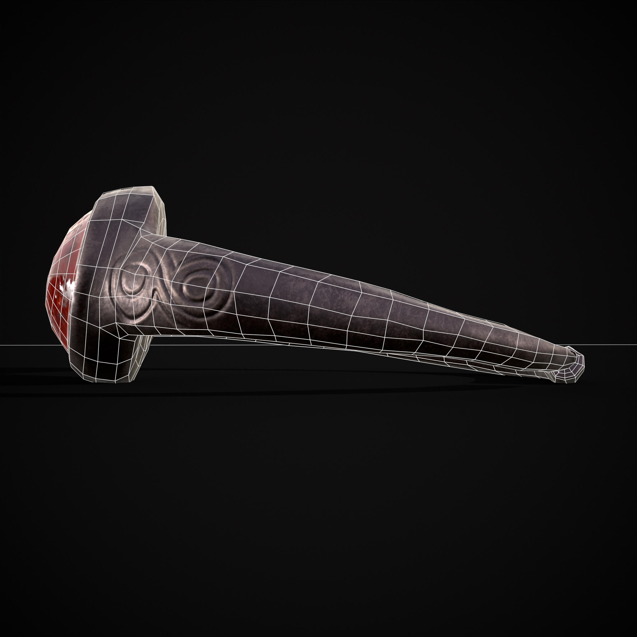 Viking Garnet Ring - 3D Model by Get Dead Entertainment