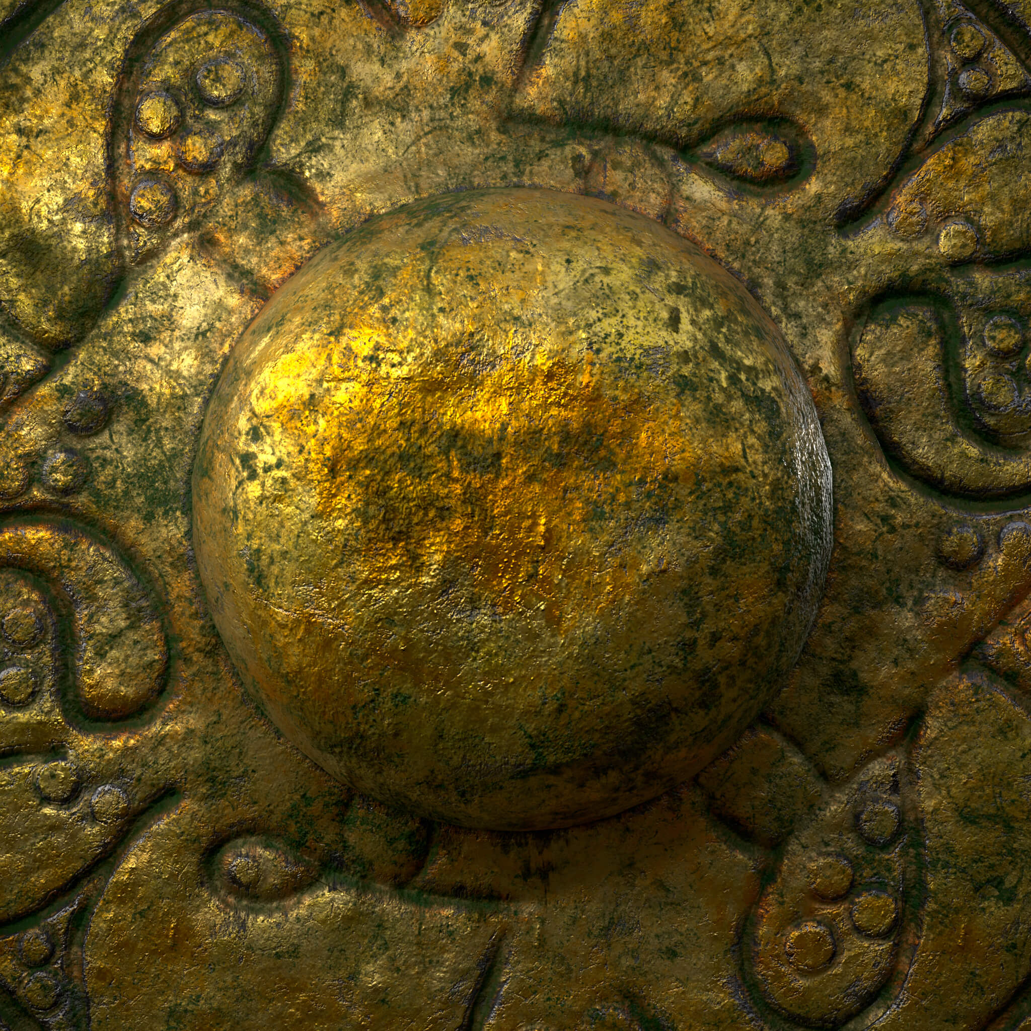 Viking Gold Piece - 3D Model by Get Dead Entertainment