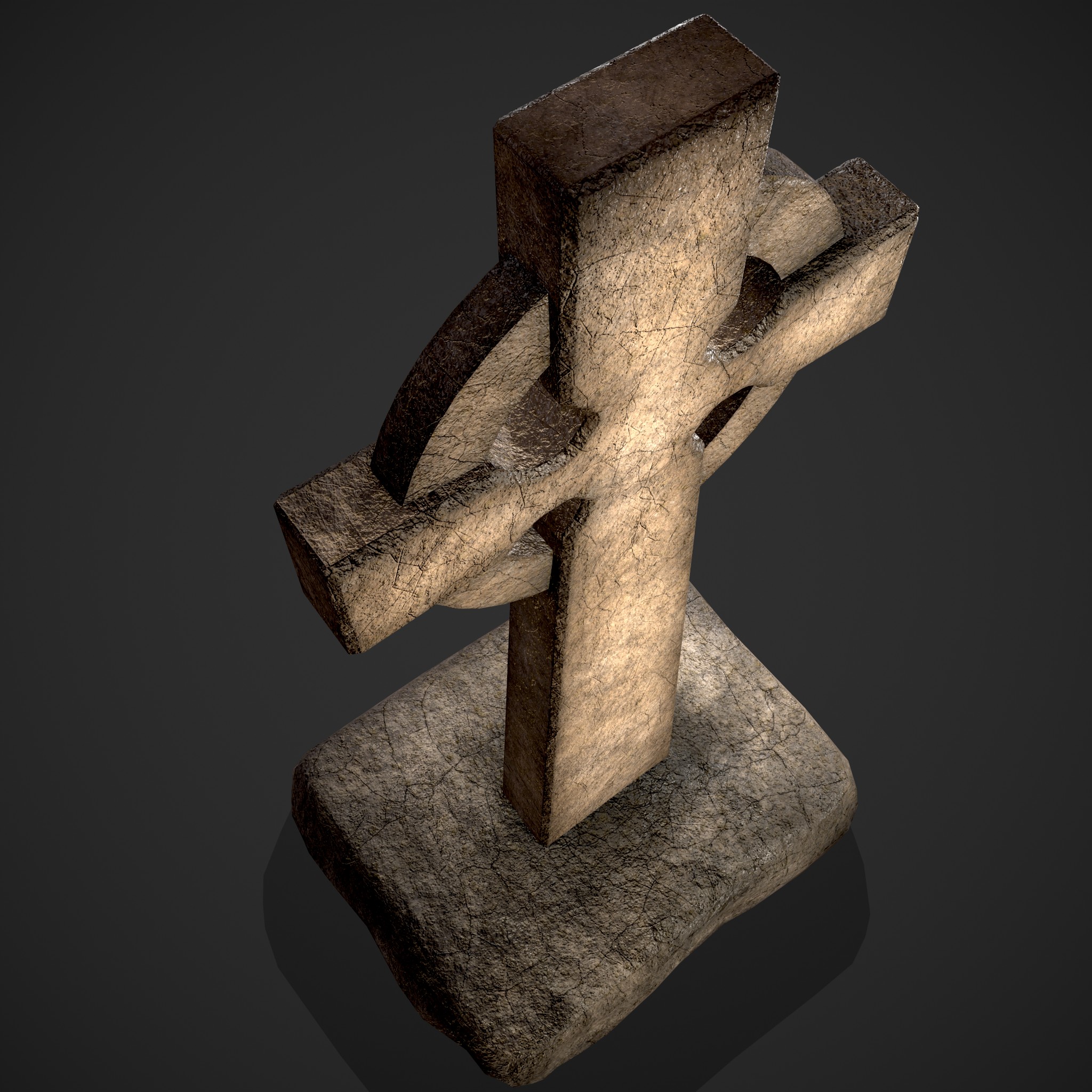 Viking Gravestone - 3D Model by Get Dead Entertainment