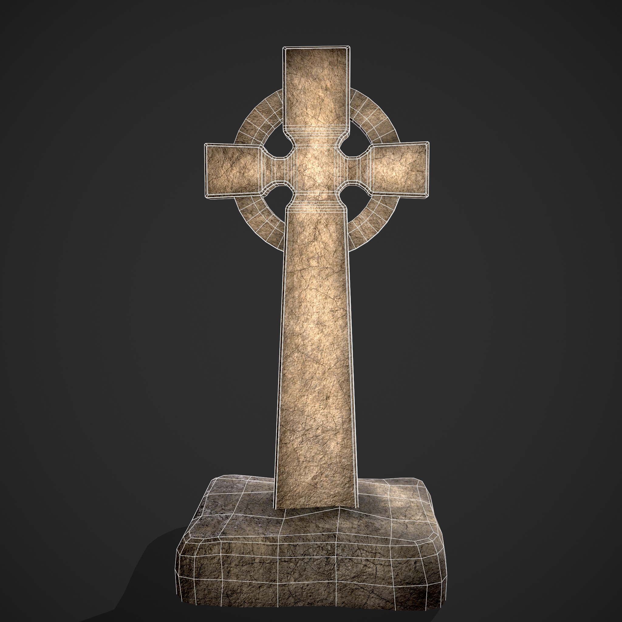 Viking Gravestone - 3D Model by Get Dead Entertainment