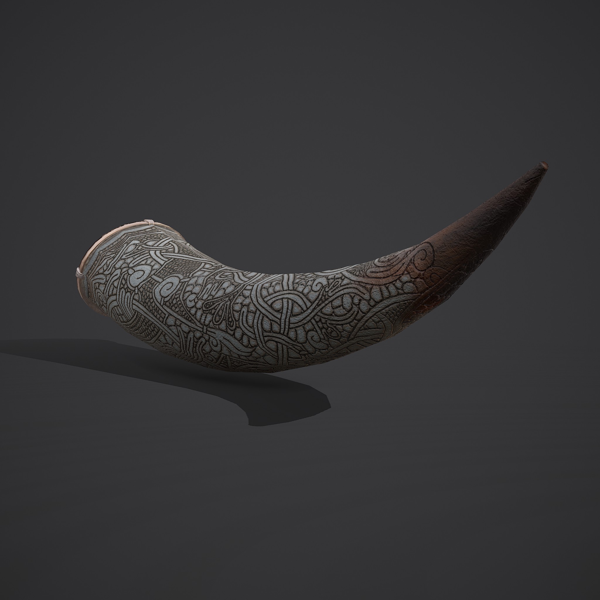 Viking Horn Game Model by Get Dead Entertainment